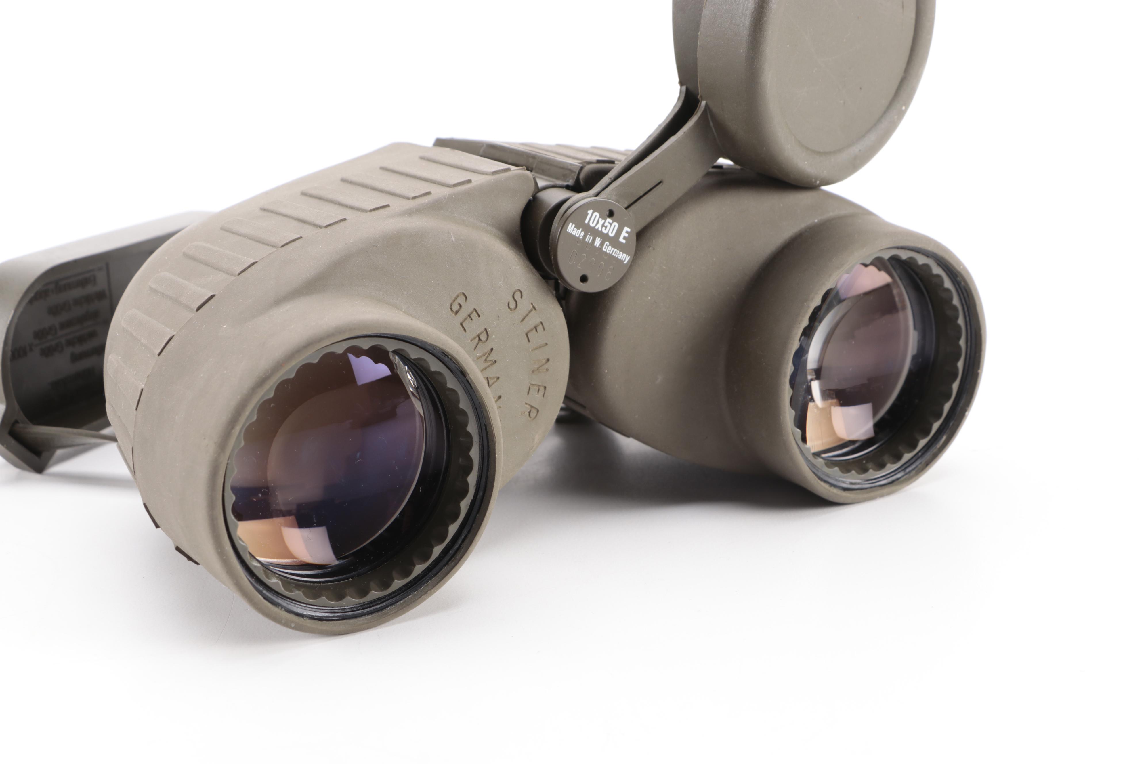 Steiner Firebird II 8x30 and 10x50 Binoculars with Flashlight | EBTH