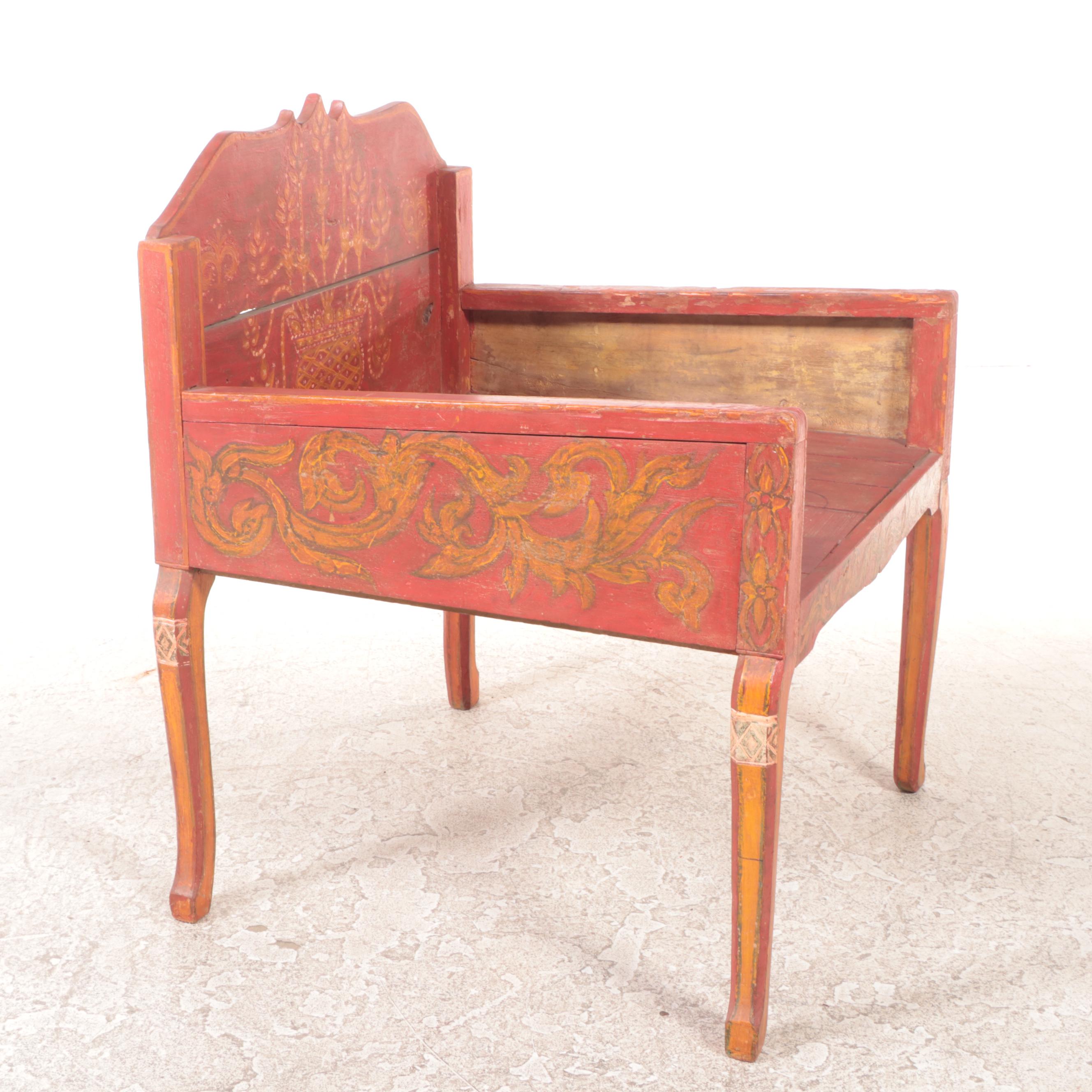 Laotian Buddhist Throne Chair, Mid-20th Century | EBTH