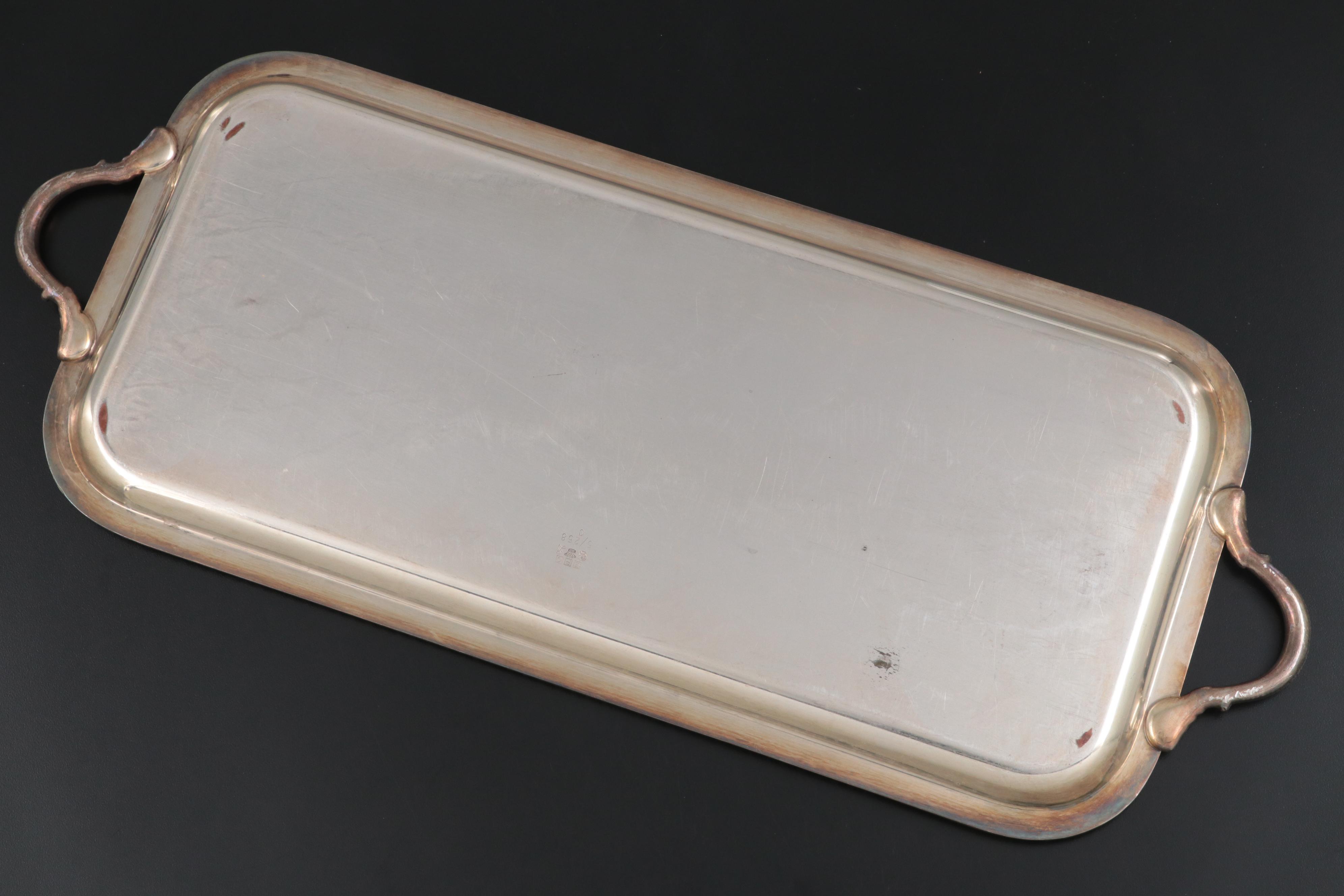 Silver Plate Waiter and Serving Trays Including From The Maisonette | EBTH