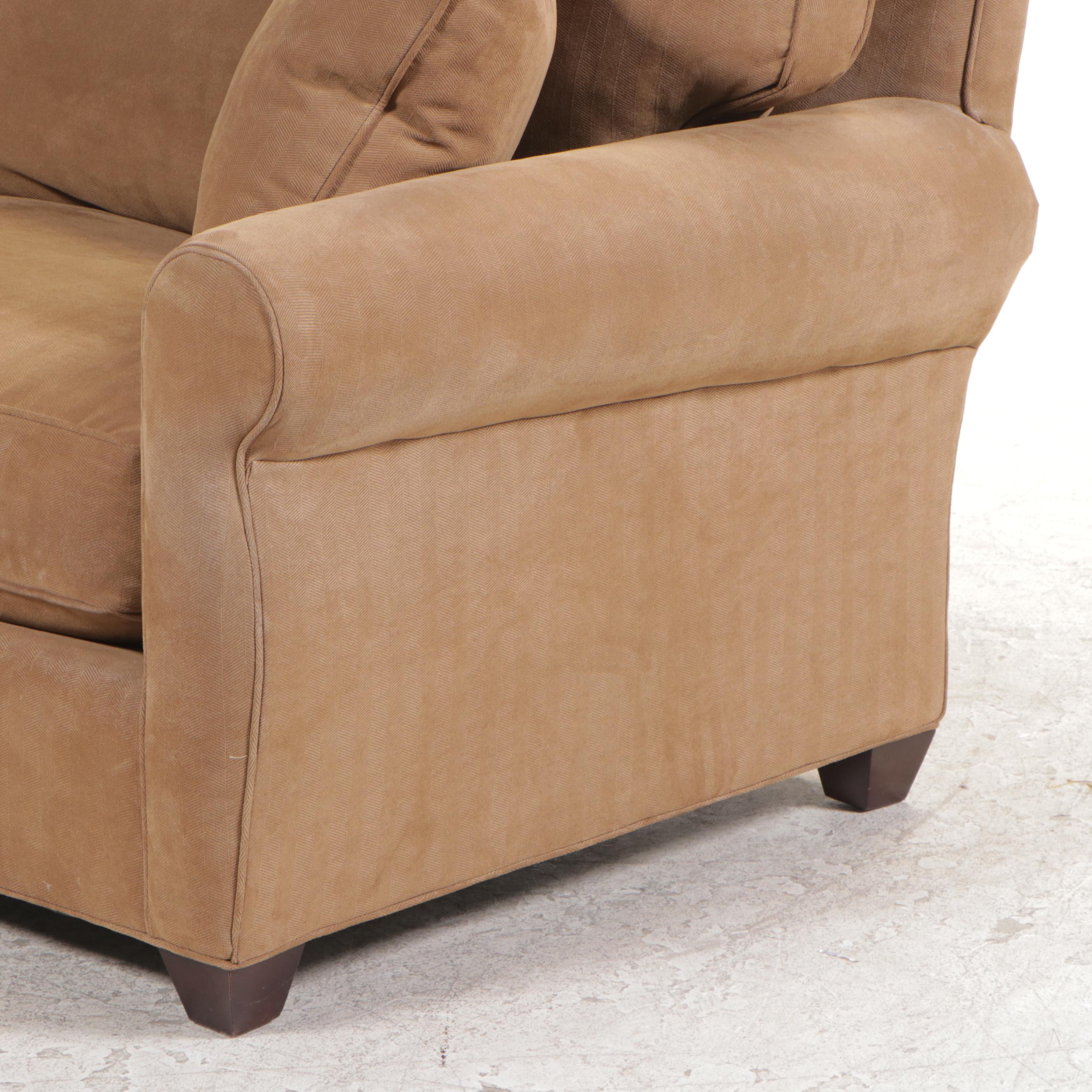 Camden Collection for Arhaus Furniture Custom-Upholstered Roll-Arm Sofa ...