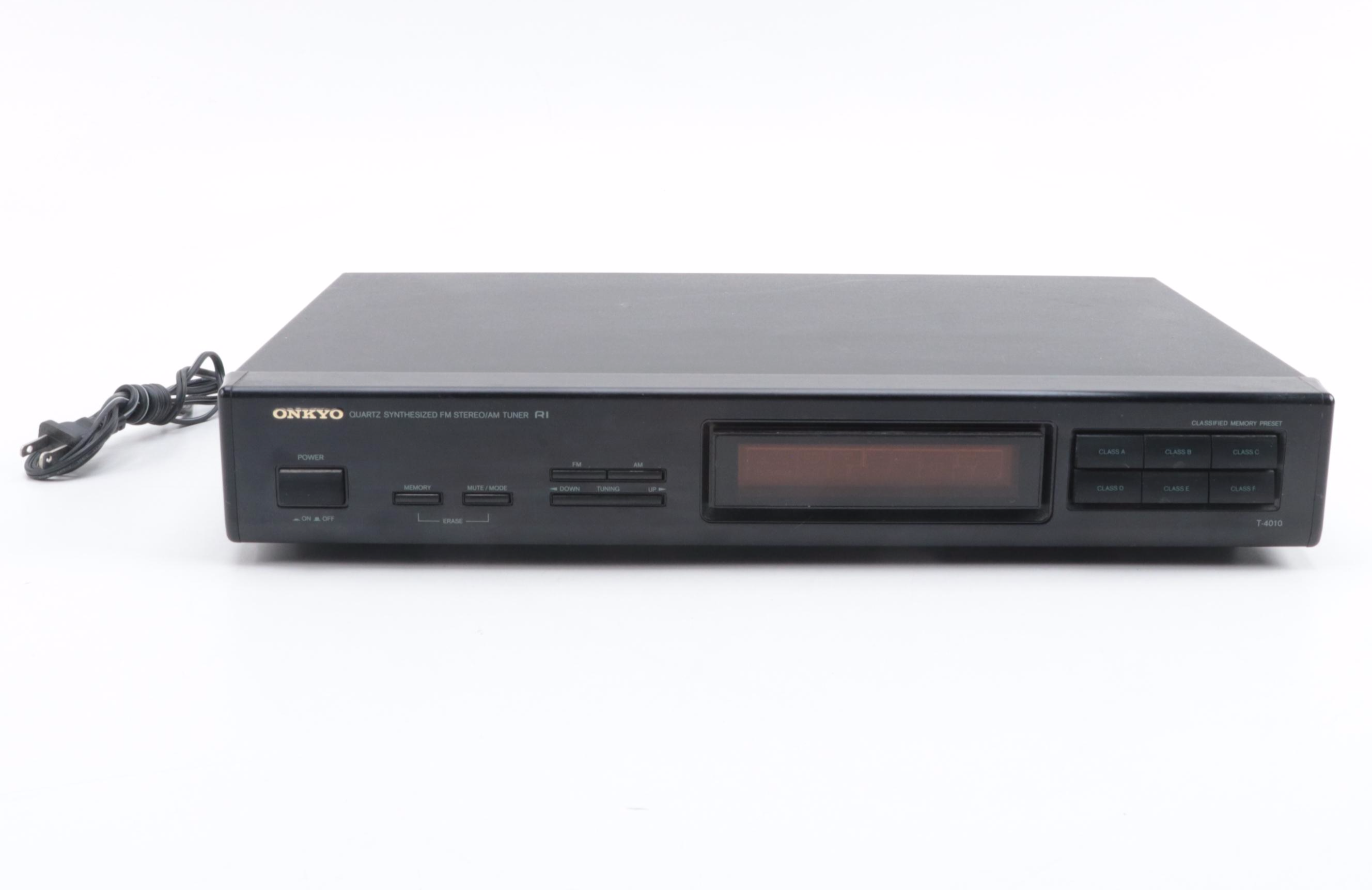 Canon PIXMA Printer with Onkyo Digital Stereo Tuner and Devon IT Thin ...