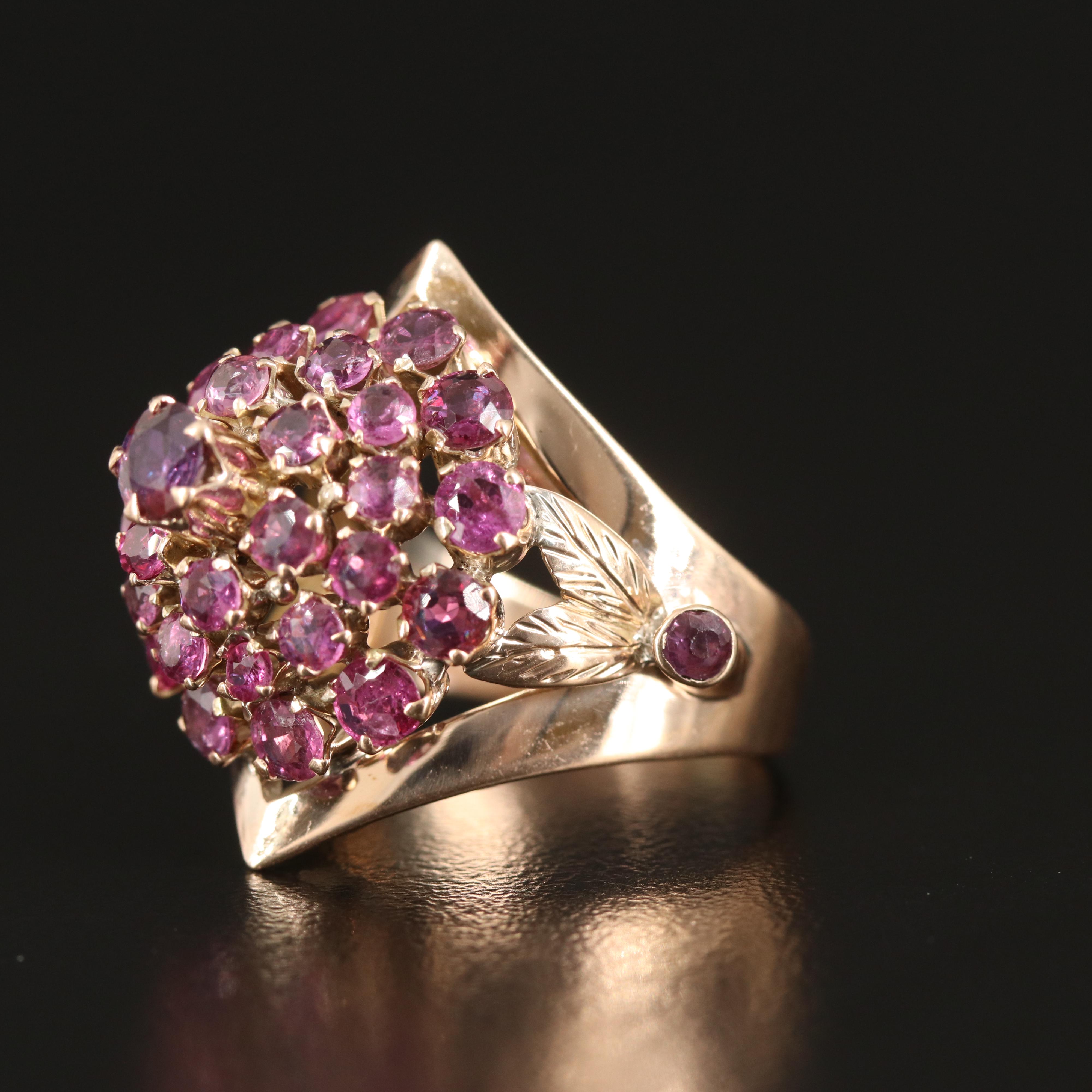 10K Ruby Thai Princess Ring | EBTH