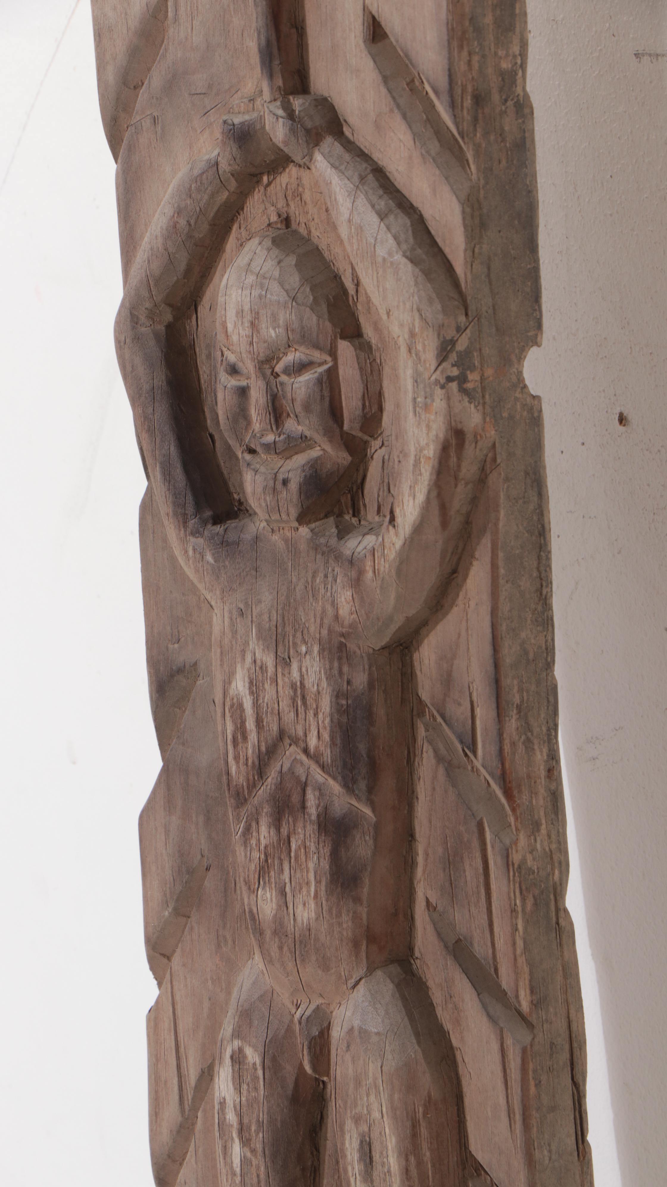 Bontoc Pine Hut Post, North Luzon Island, Philippines, Mid-20th C | EBTH