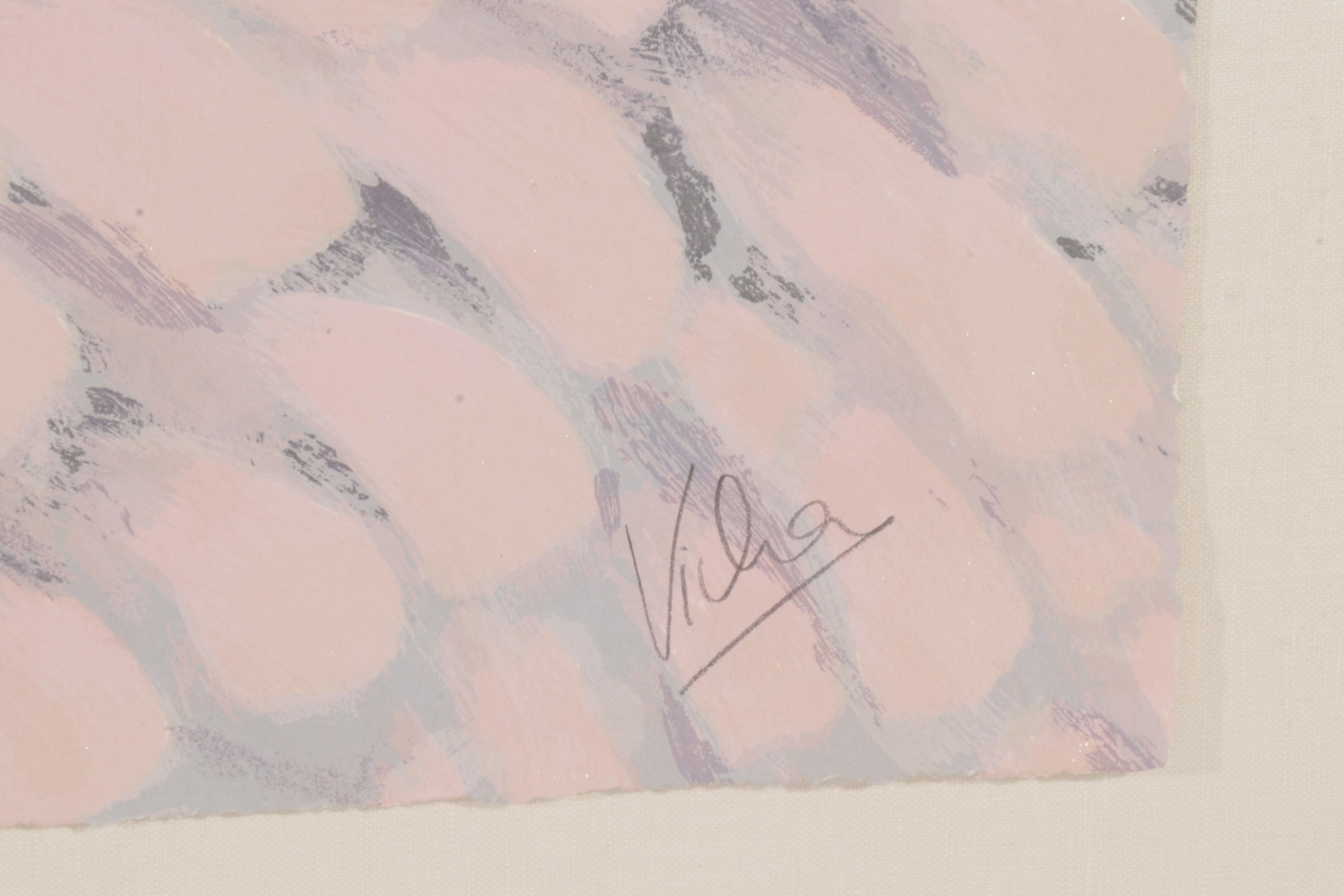 Mary Vickers Embellished Serigraph "Golden Girl," Late 20th Century | EBTH