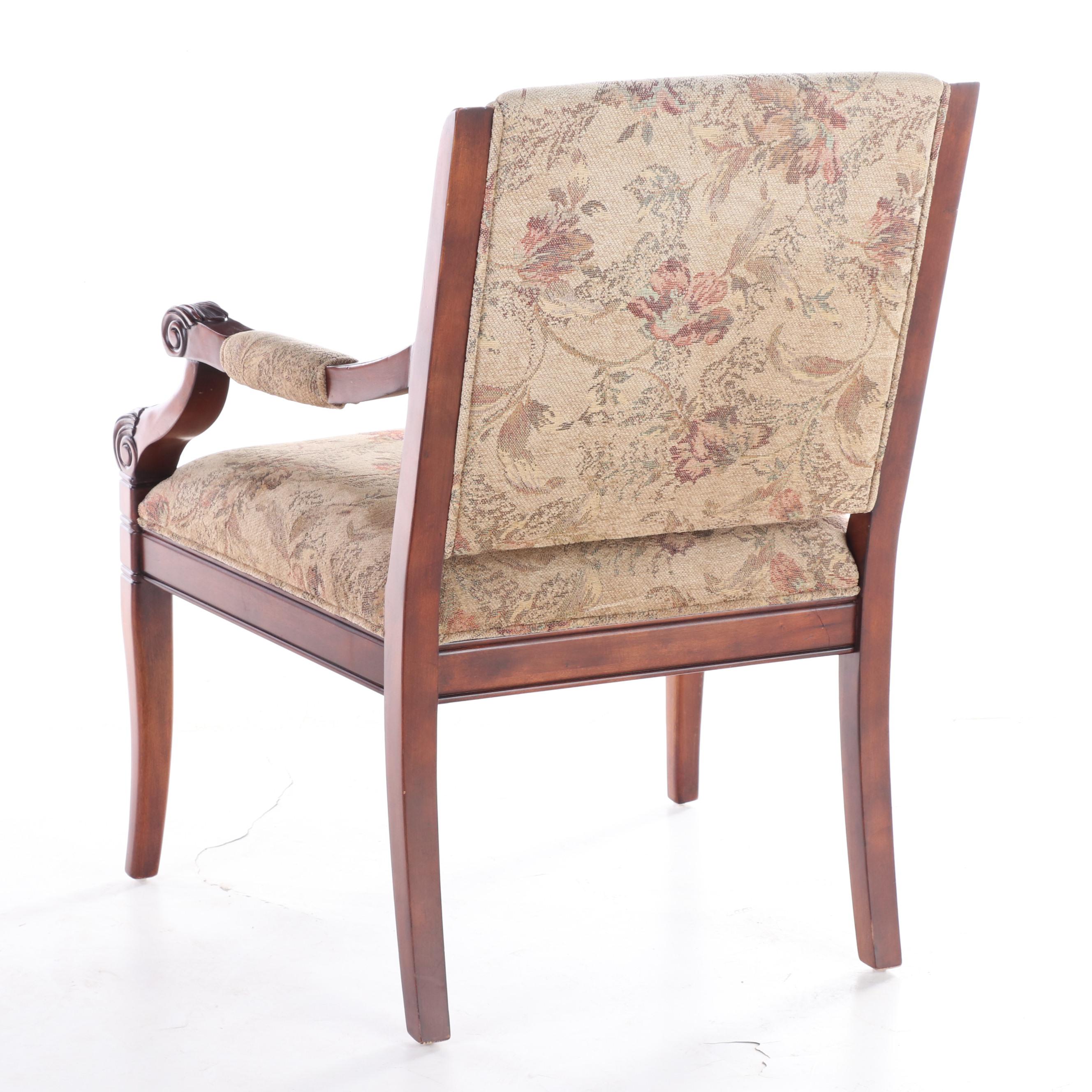 Sam Moore Furniture Neoclassical Style Hardwood and Custom-Upholstered ...