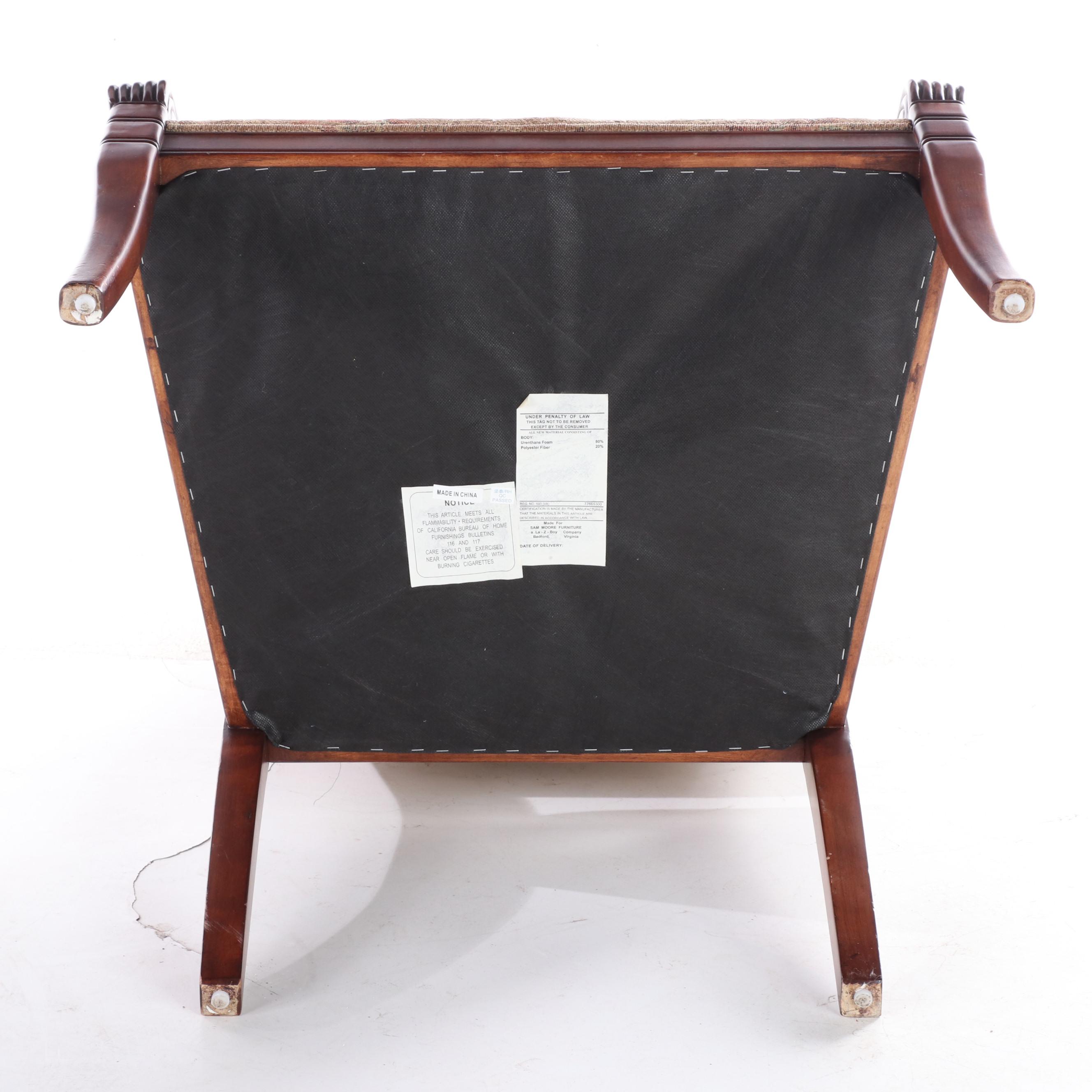 Sam Moore Furniture Neoclassical Style Hardwood and Custom-Upholstered ...