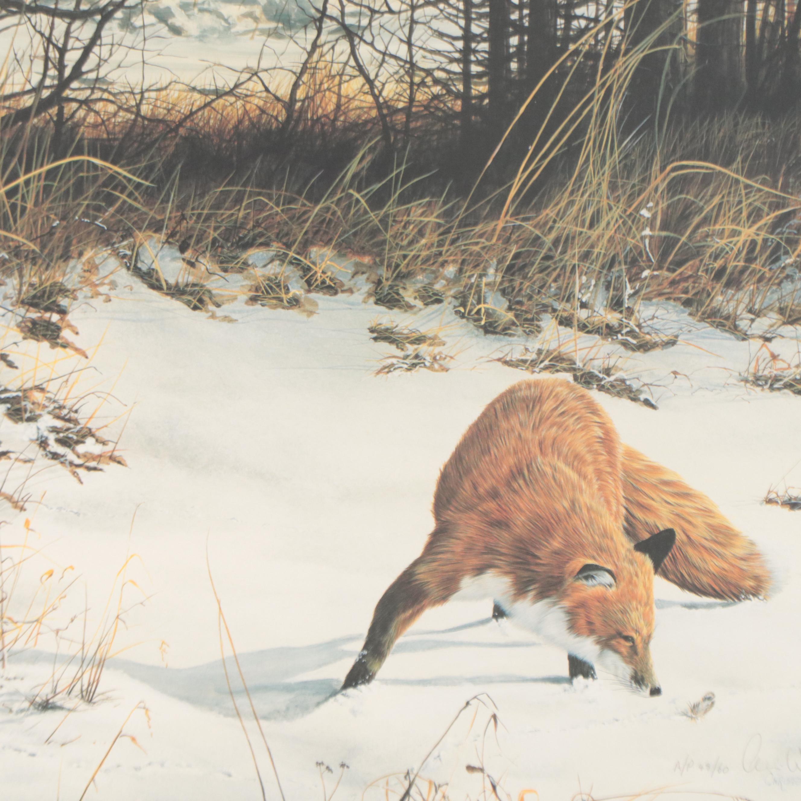 Christopher B. Walden Offset Lithograph "Tell Tail Feather" | EBTH