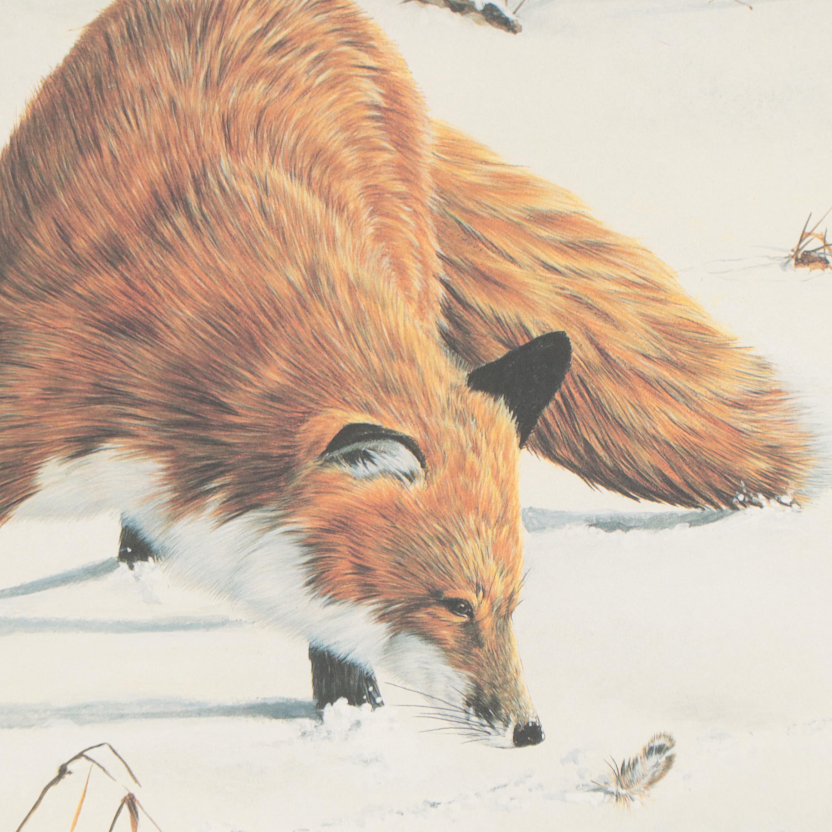 Christopher B. Walden Offset Lithograph "Tell Tail Feather" | EBTH