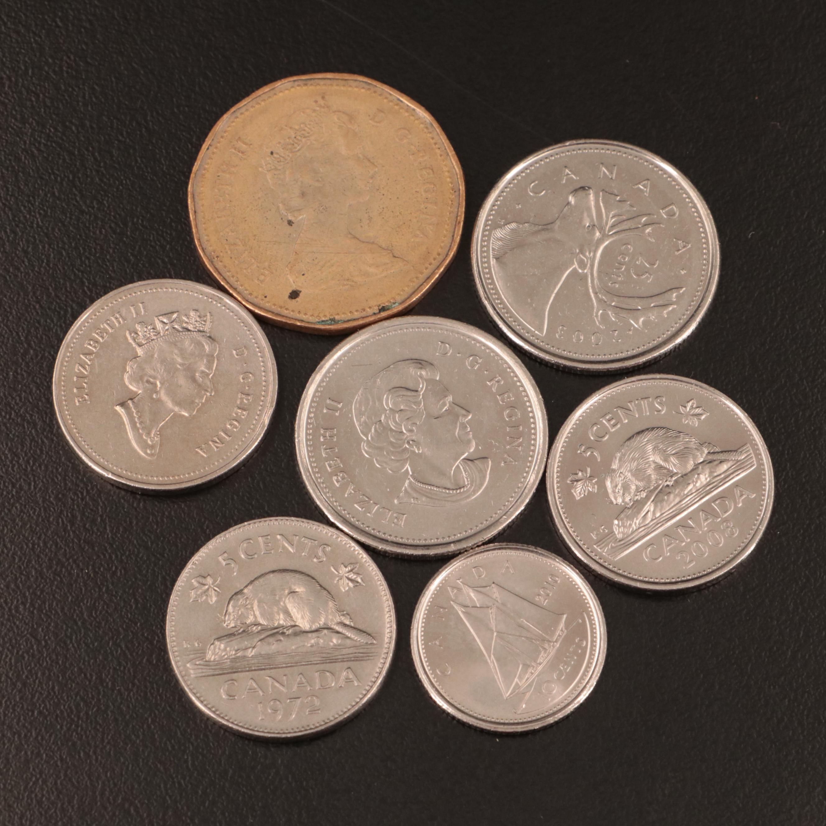 Collection of Canadian Coins and Currency | EBTH