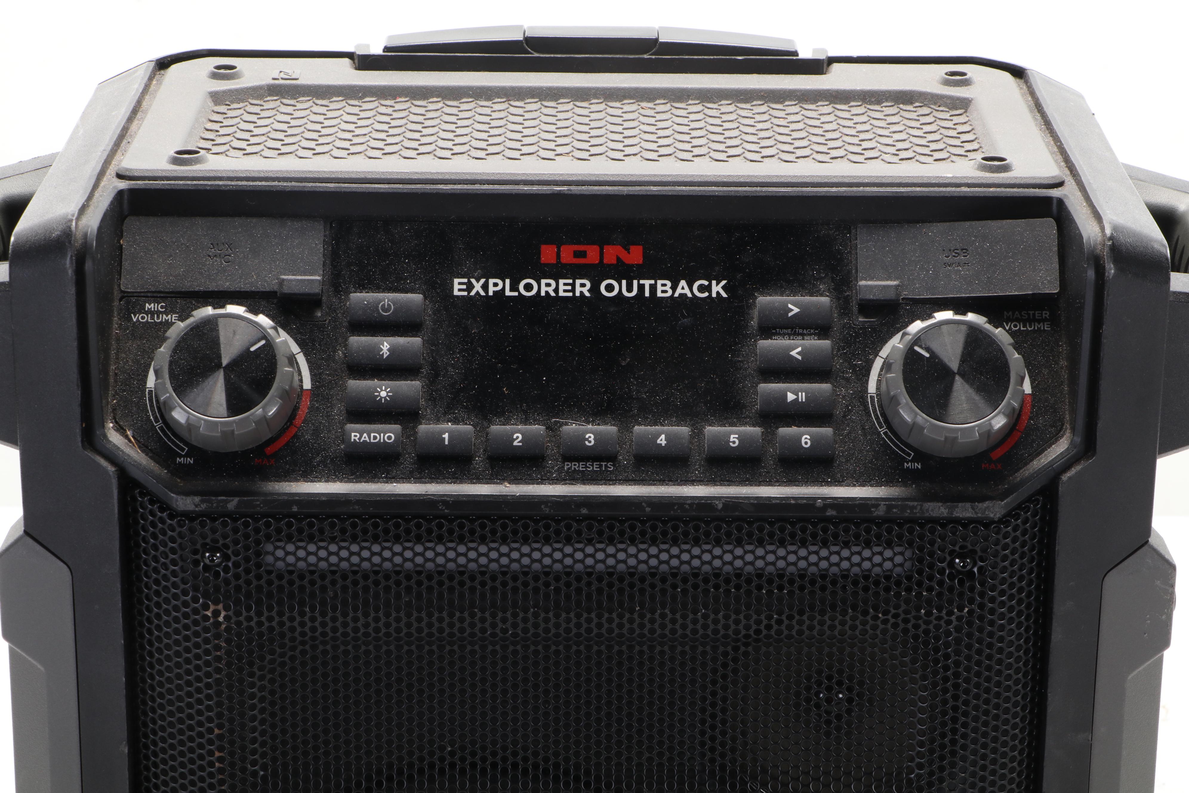 Ion Explorer Outback Bluetooth Speaker for PA System With Microphone | EBTH