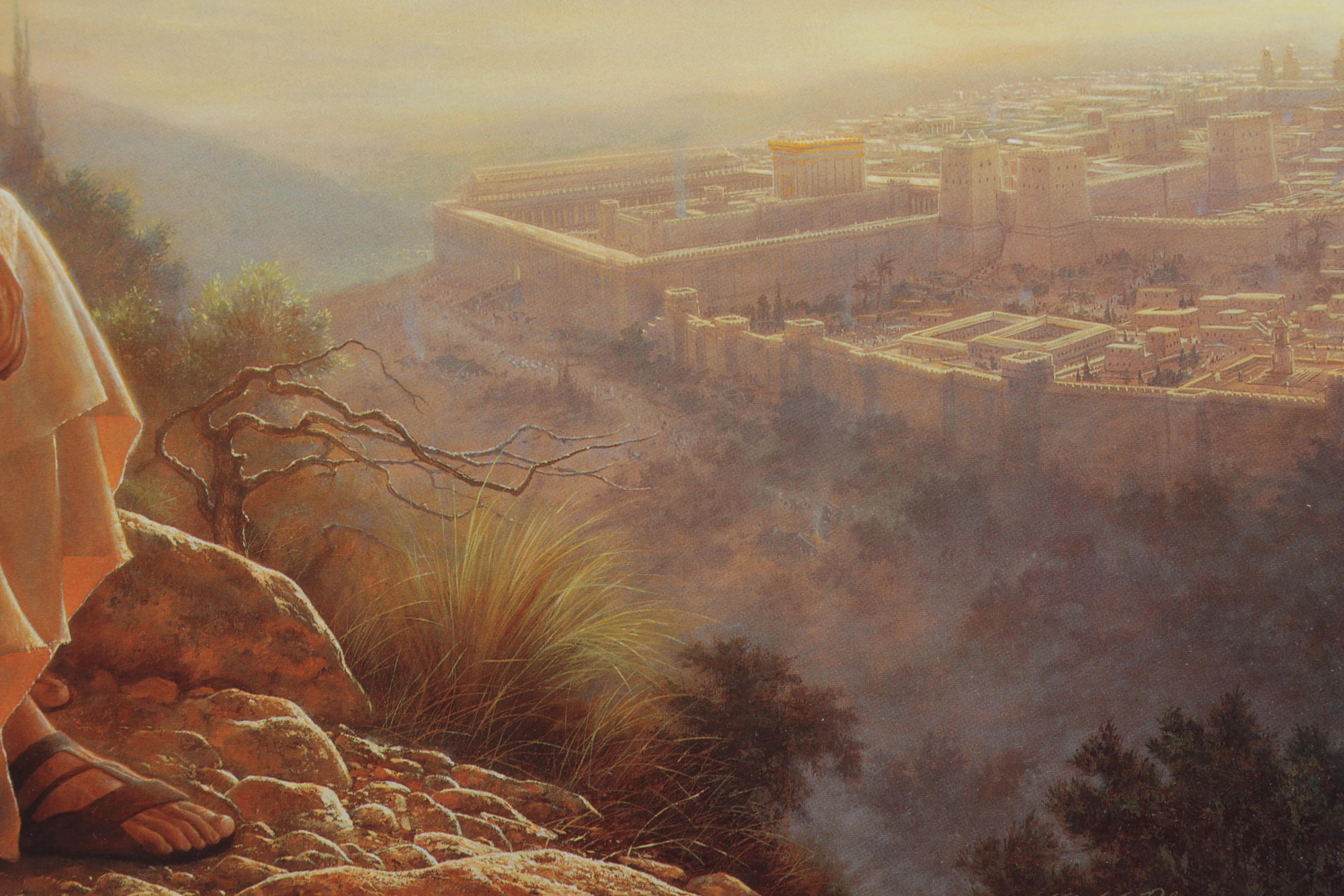 Offset Lithograph After Greg Olsen "O Jerusalem," Circa 2000 | EBTH