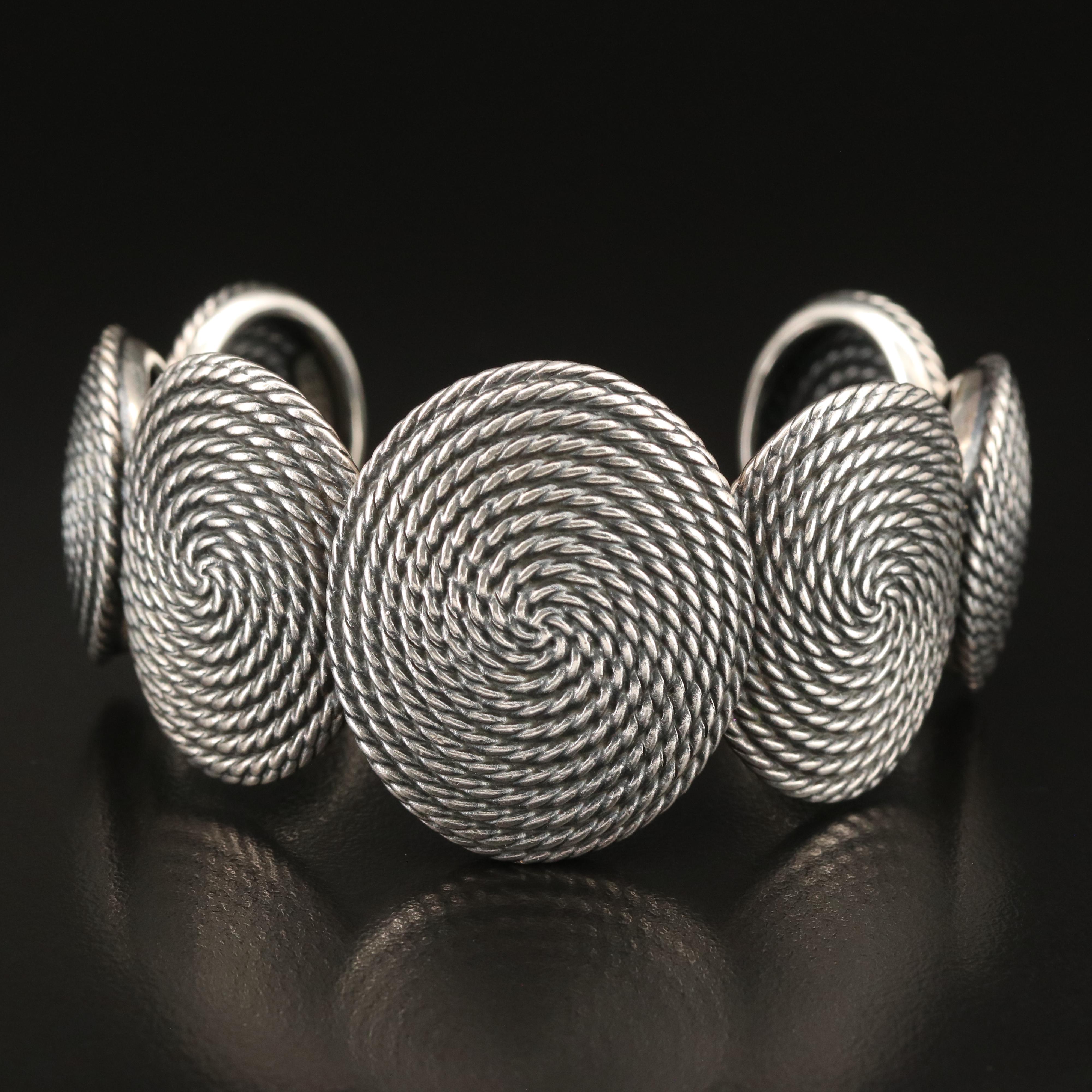 David Yurman Sterling Cable Coil Cuff | EBTH