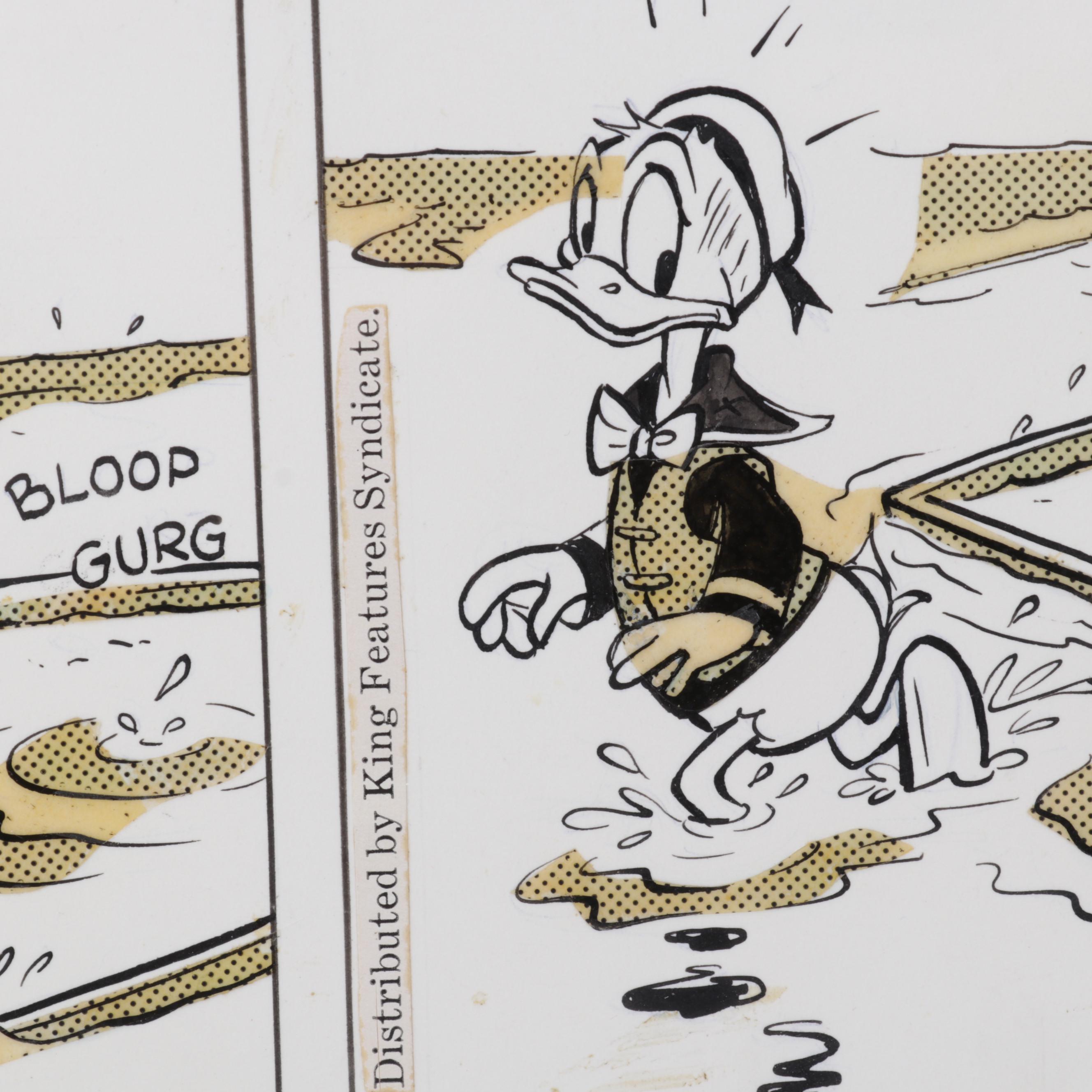 Walt Disney Productions "Donald Duck" Original Comic Strip, 1969 | EBTH