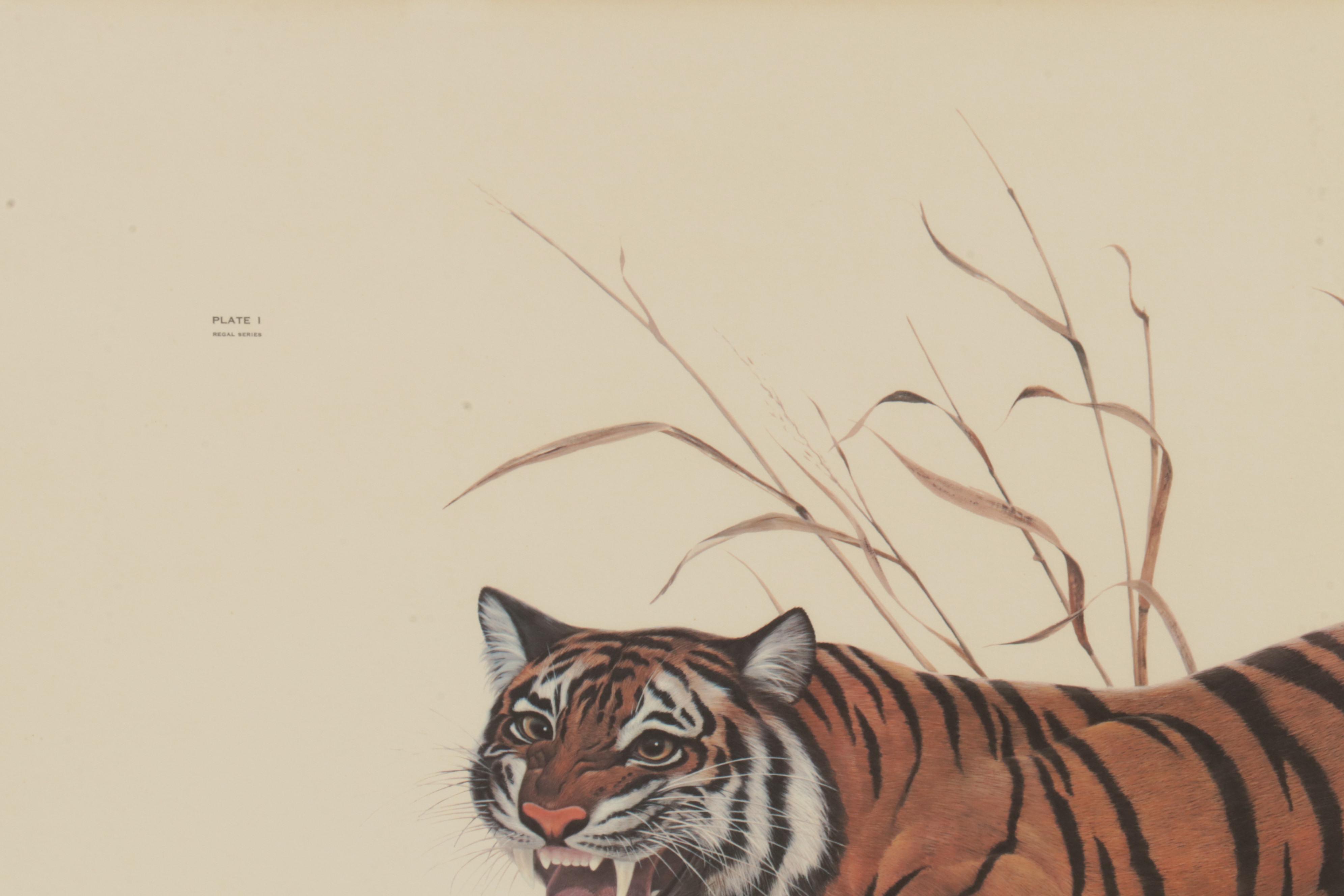 John Ruthven Offset Lithograph "Bengal Tiger," Circa 1968 | EBTH