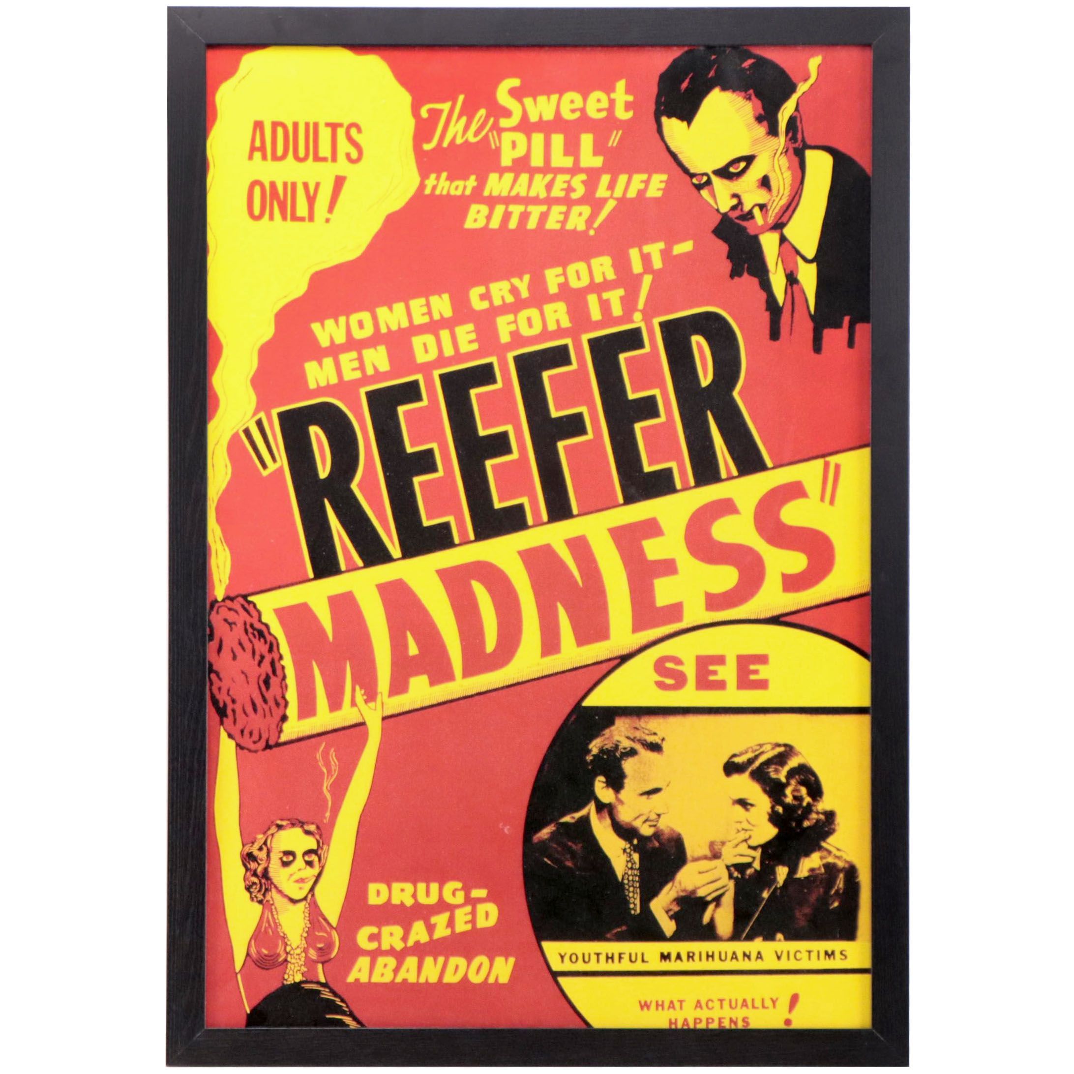Giclée of Marijuana Propaganda Poster "Reefer Madness" | EBTH