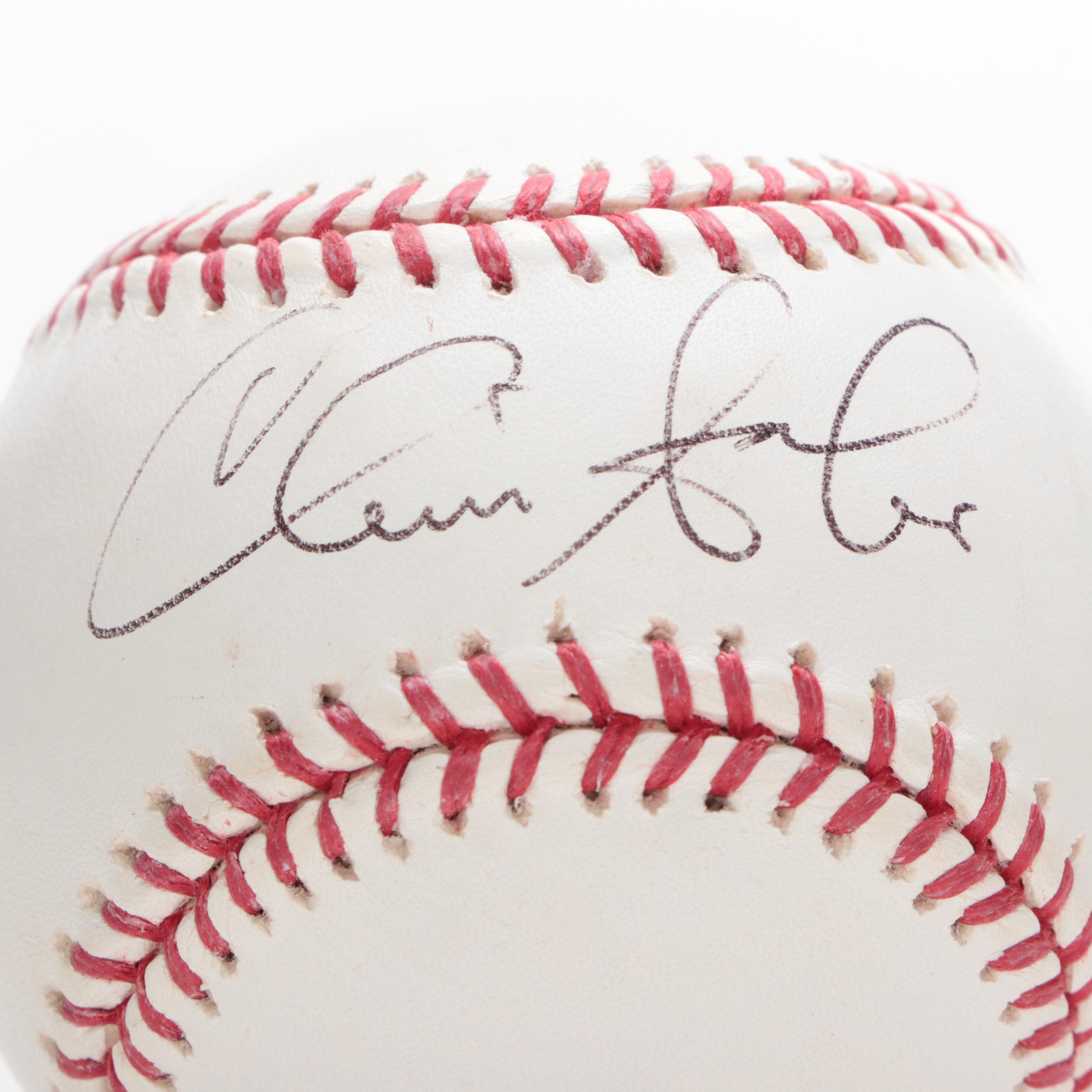 Chris Sabo Signed Rawlings Major League Baseball | EBTH