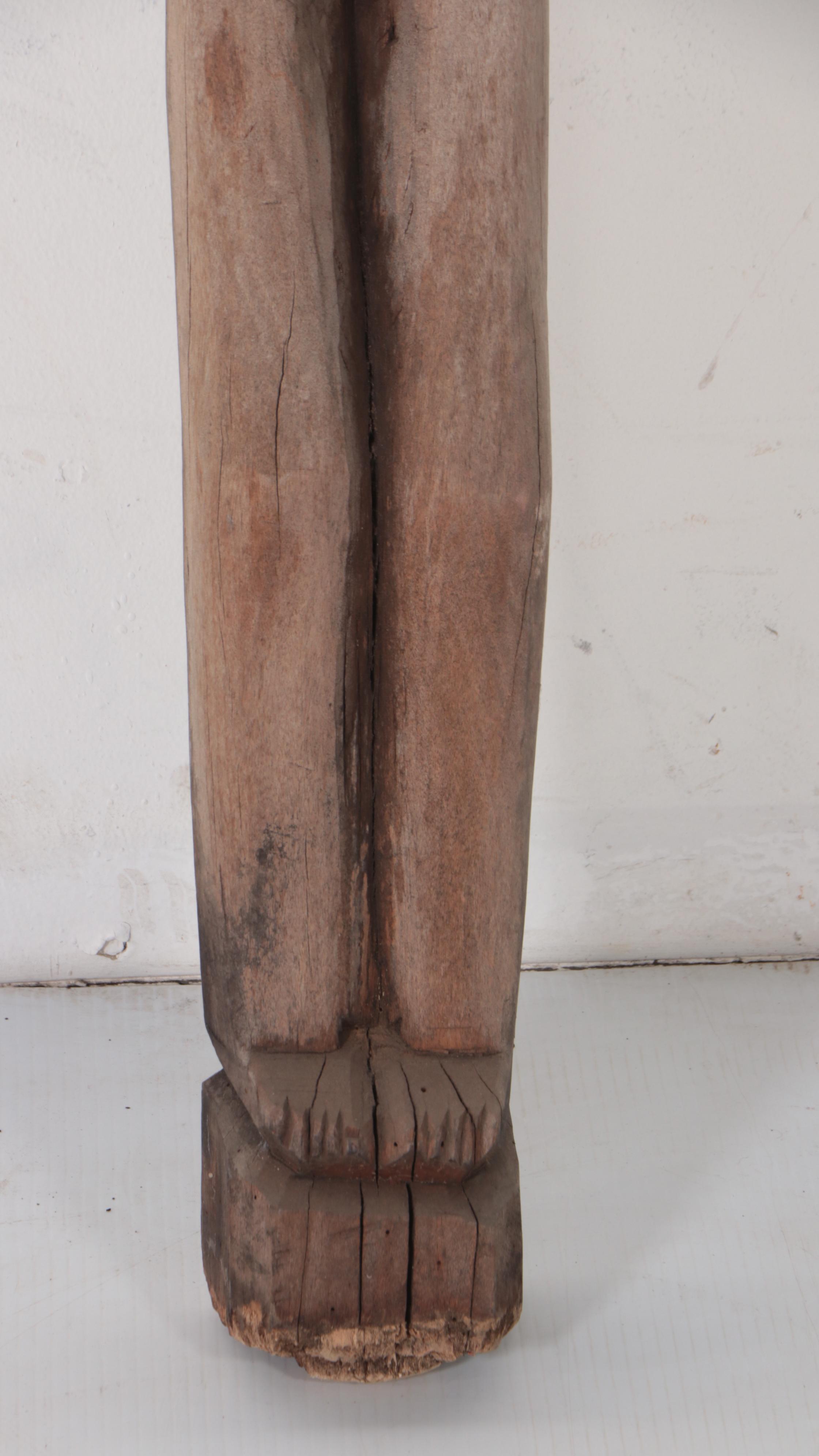 Ifugao "Bulul" Hand-Carved Bontoc Pine Statue, Philippines | EBTH