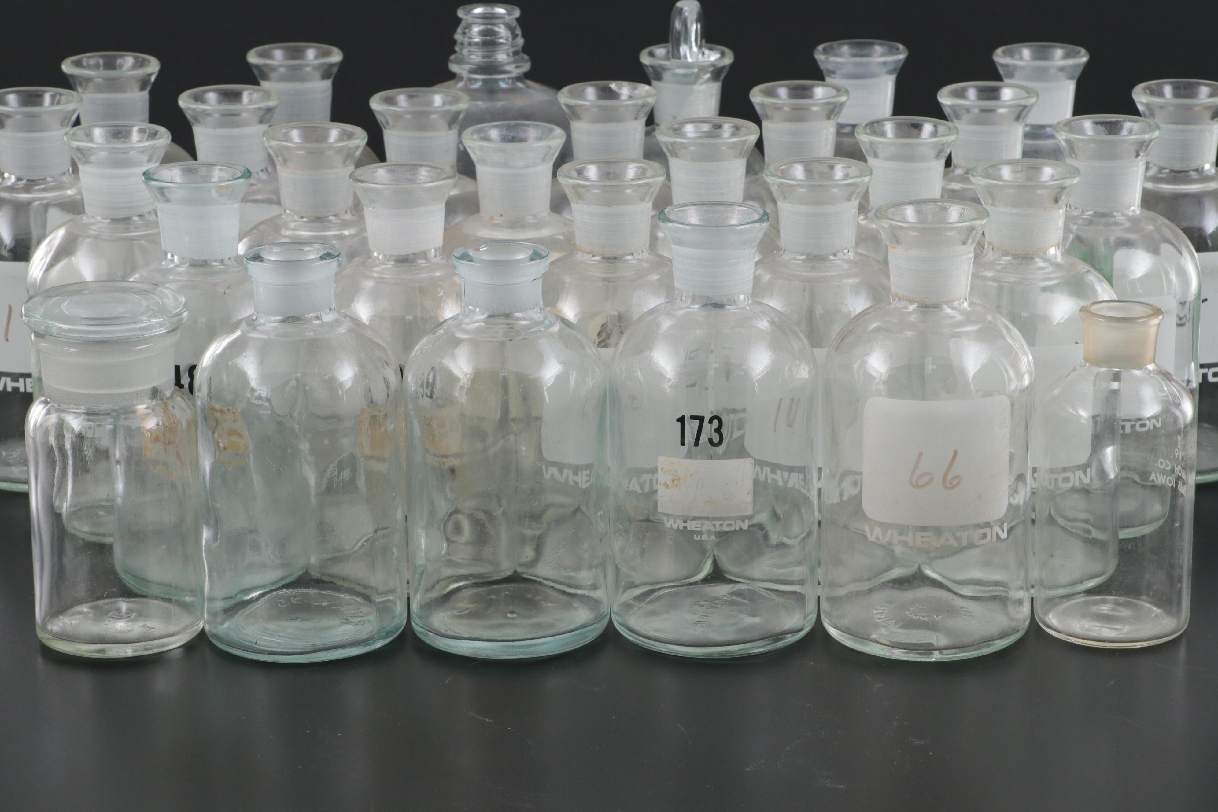 Wheaton and Other Glass Laboratory Bottles | EBTH