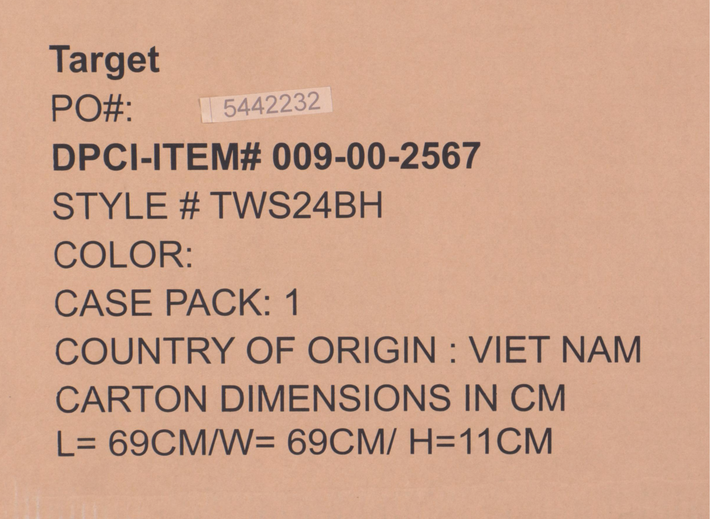 Project 62 Ariston Metal and Faux Wood Patio Accent Table | EBTH