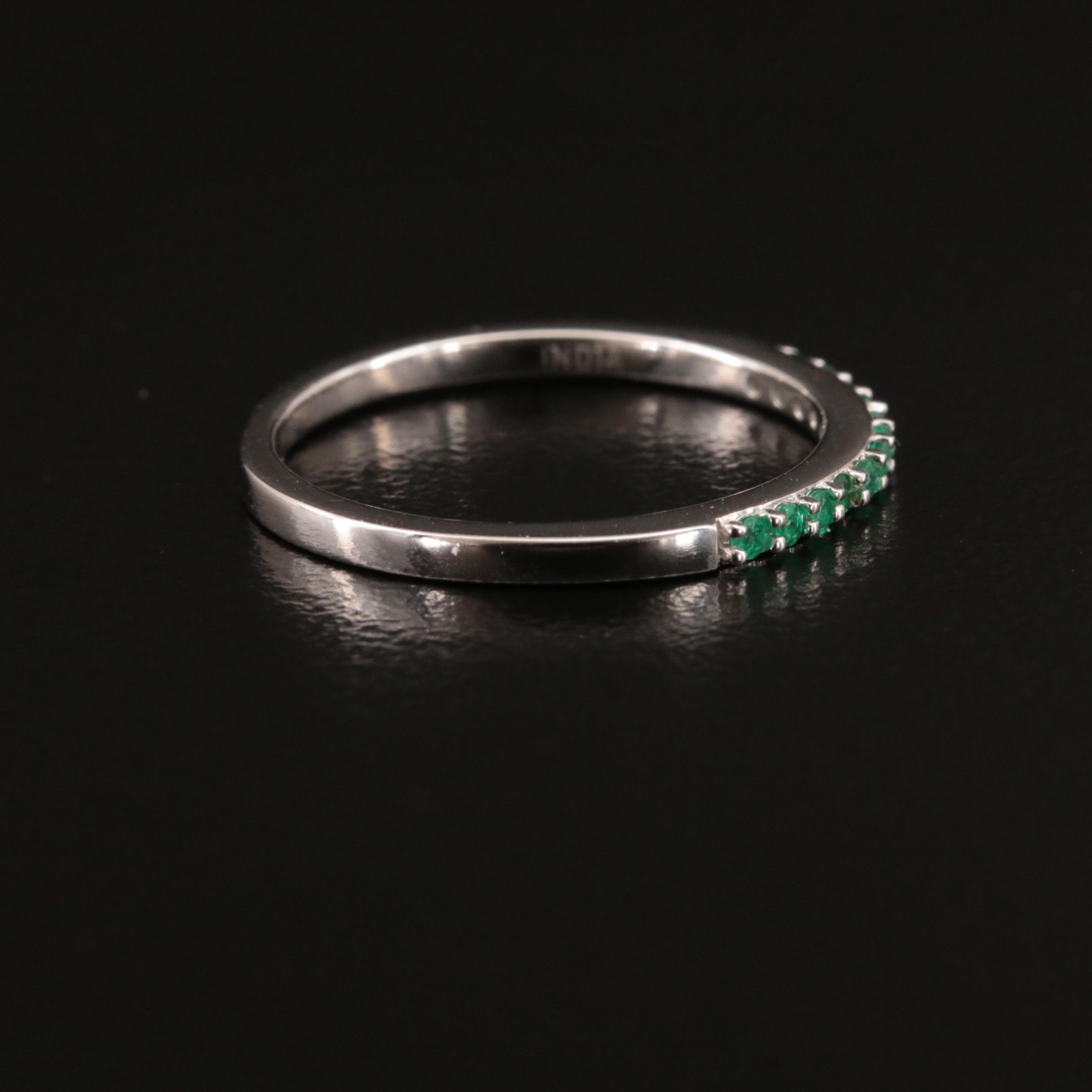 14K Emerald Band | EBTH
