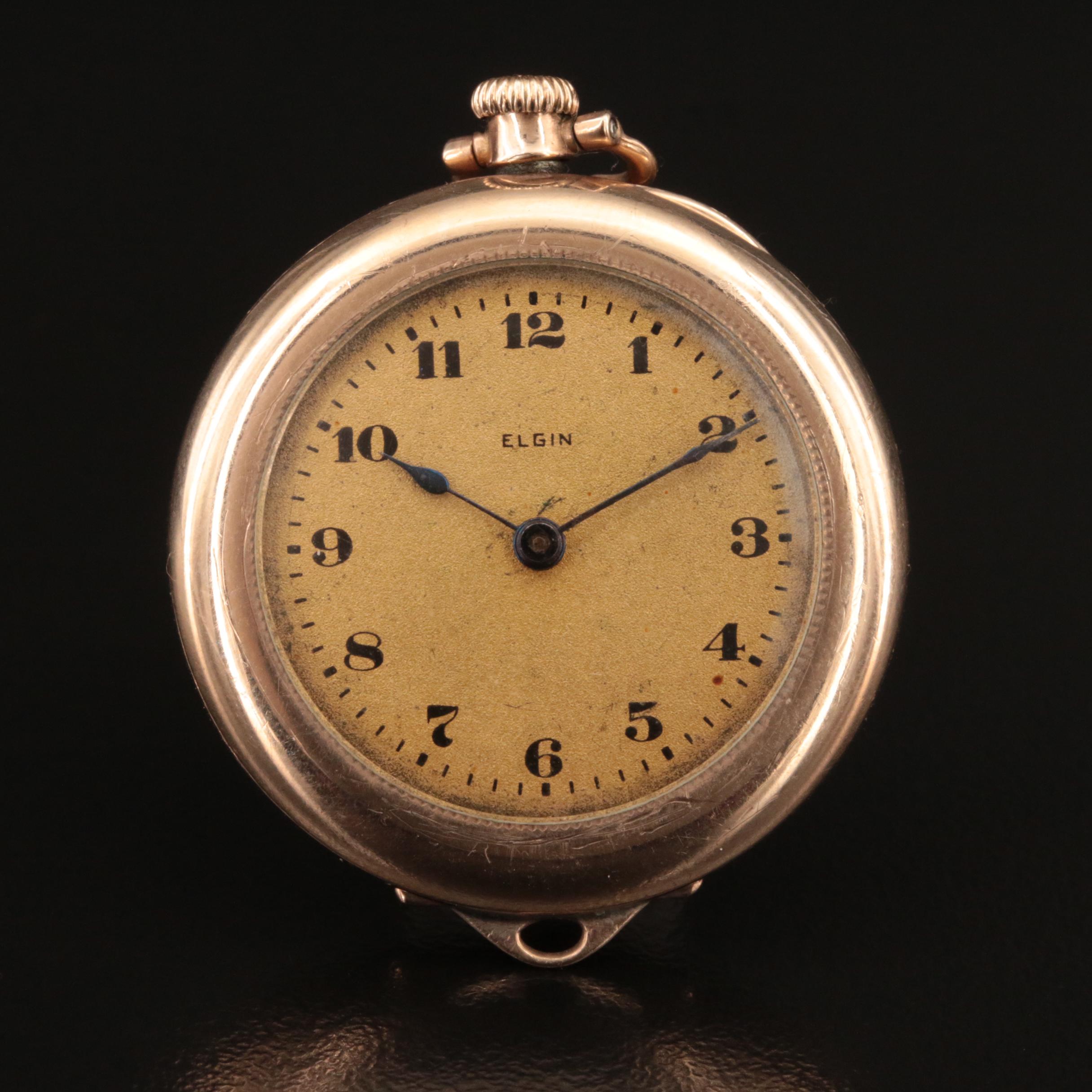 1920 Elgin Convertible Pocket Watch | EBTH