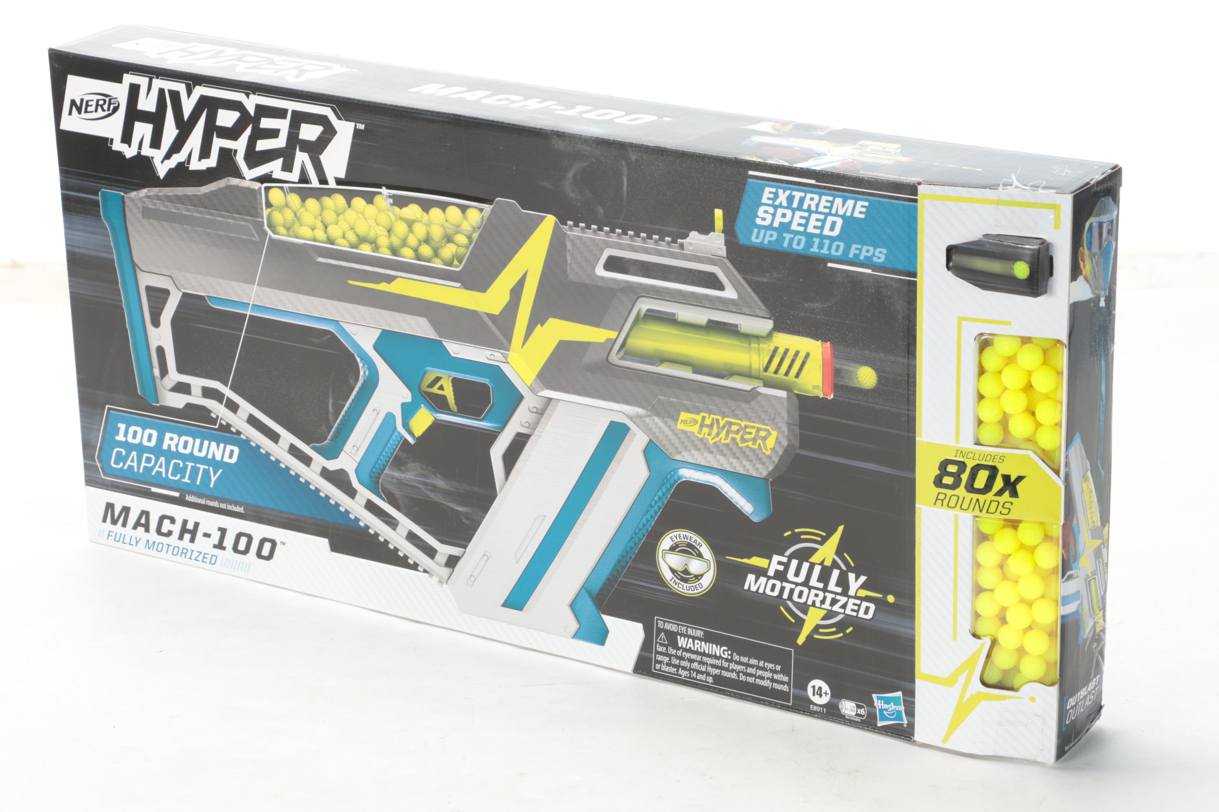 NERF Hyper Mach-100 Fully Motorized Blasters | EBTH