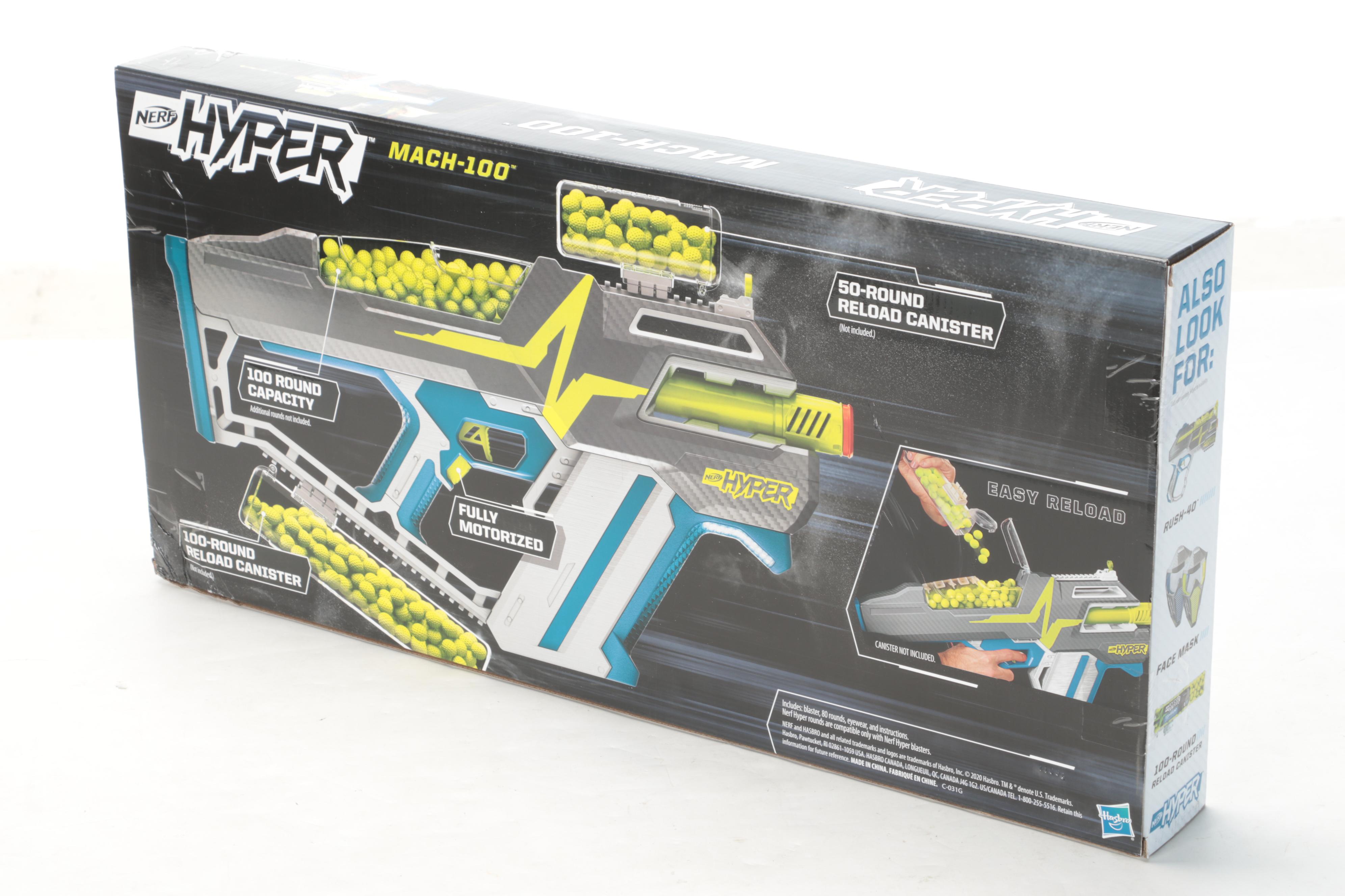 NERF Hyper Mach-100 Fully Motorized Blasters | EBTH