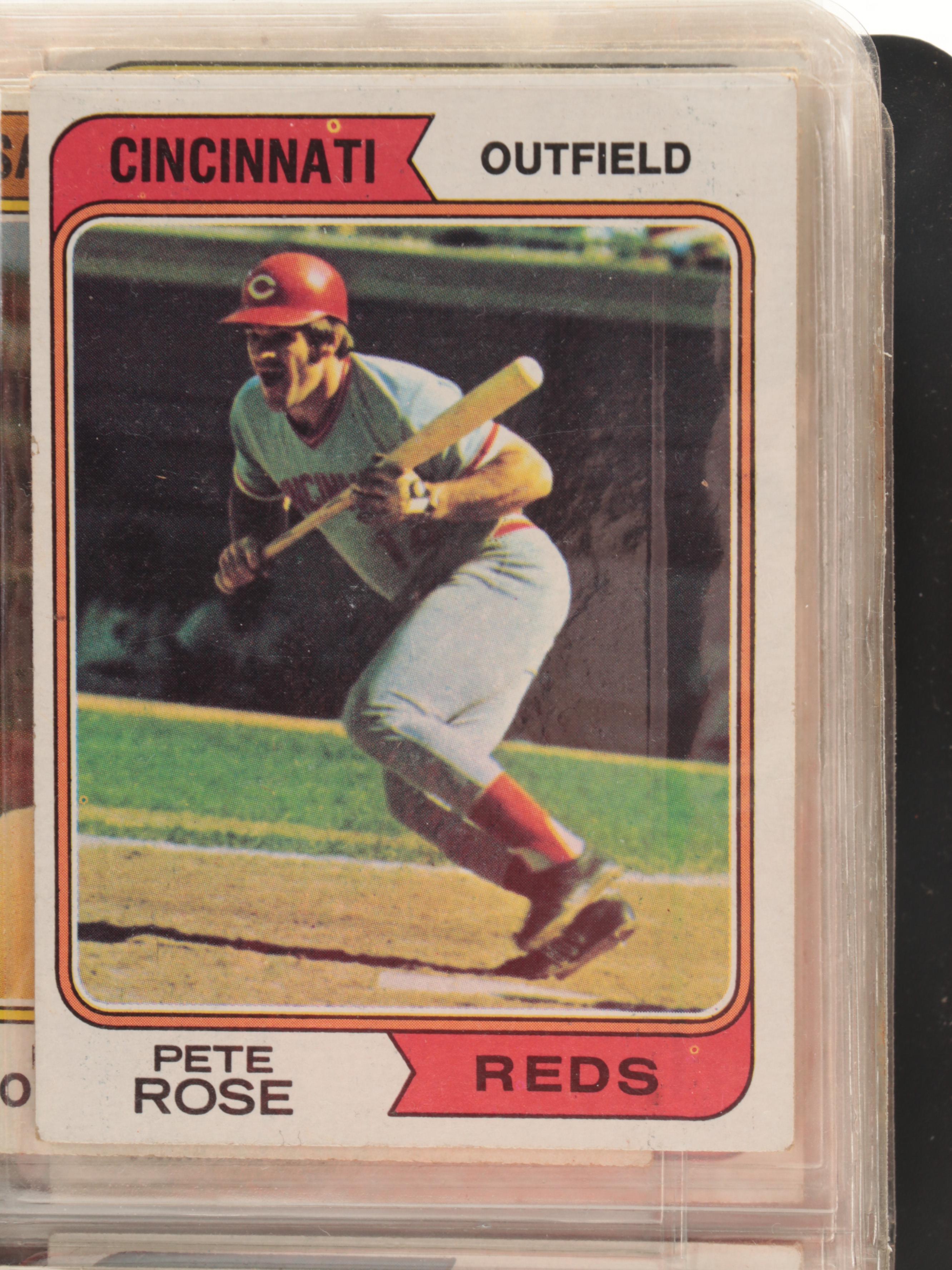 1974 Topps Baseball Cards Complete Set Including Complete Traded Card ...