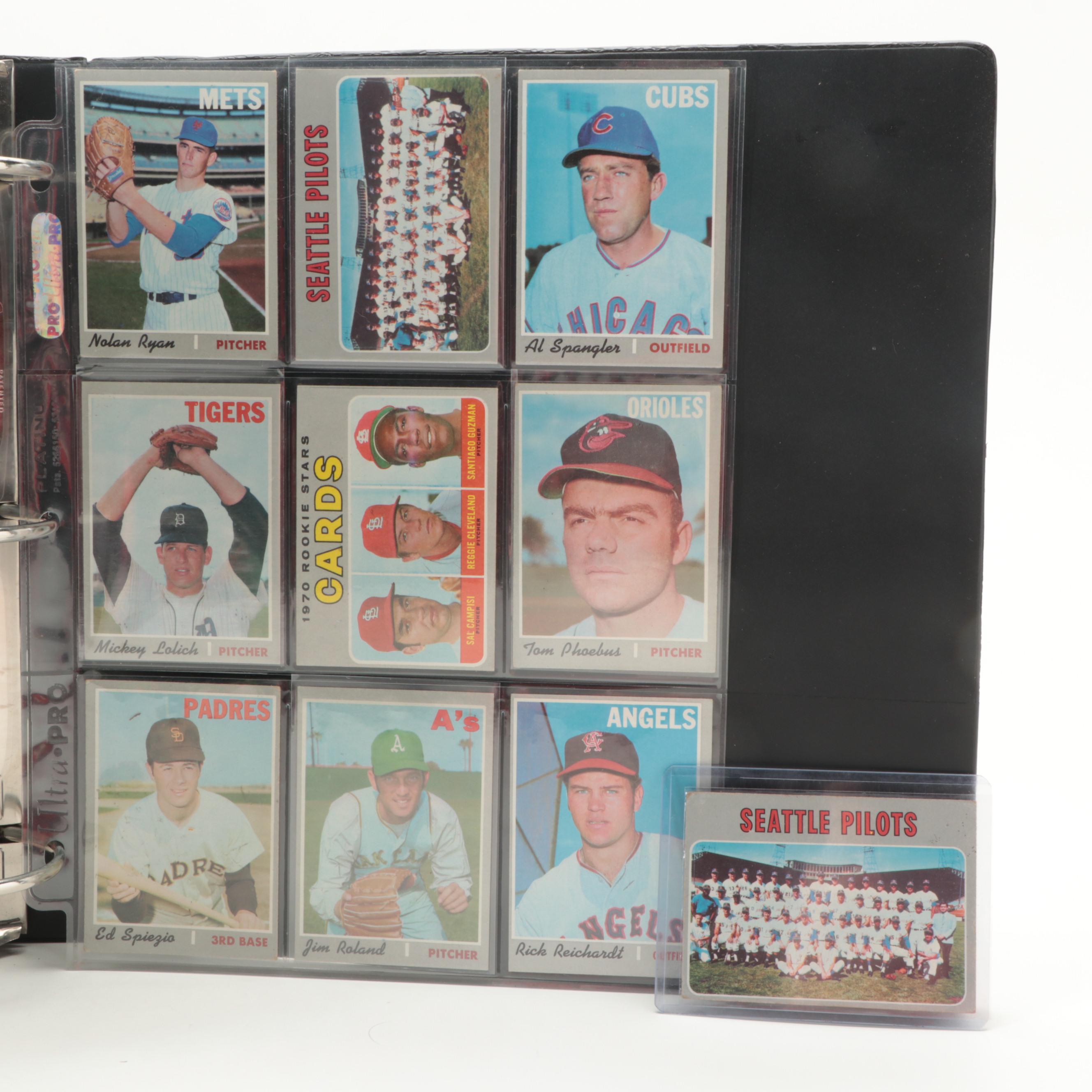 1970 Topps Baseball Cards Complete Set Including Thurman Munson Rookie ...