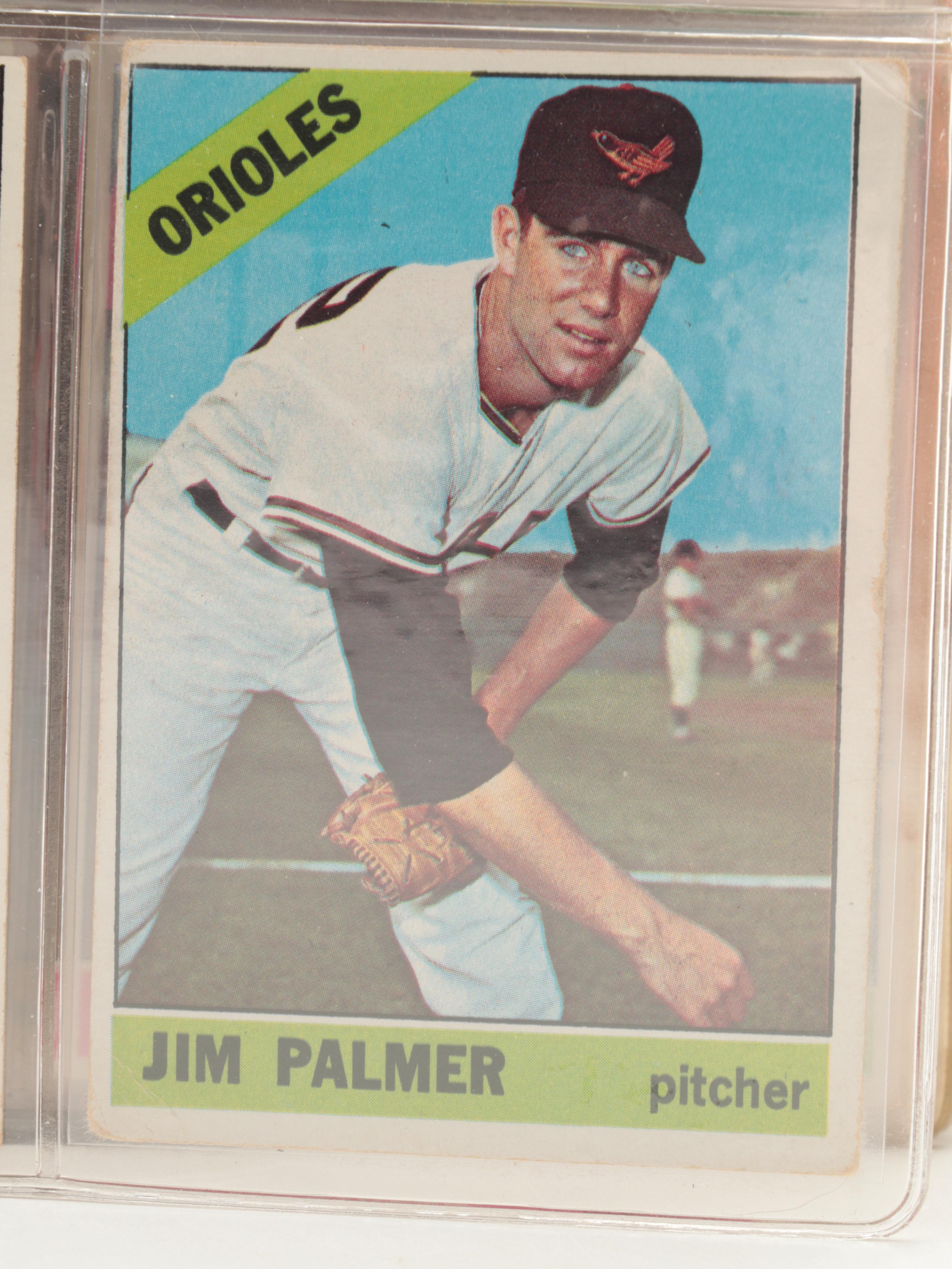 1966 Topps Baseball Cards Including #1–410 and High Numbers, Mantle ...