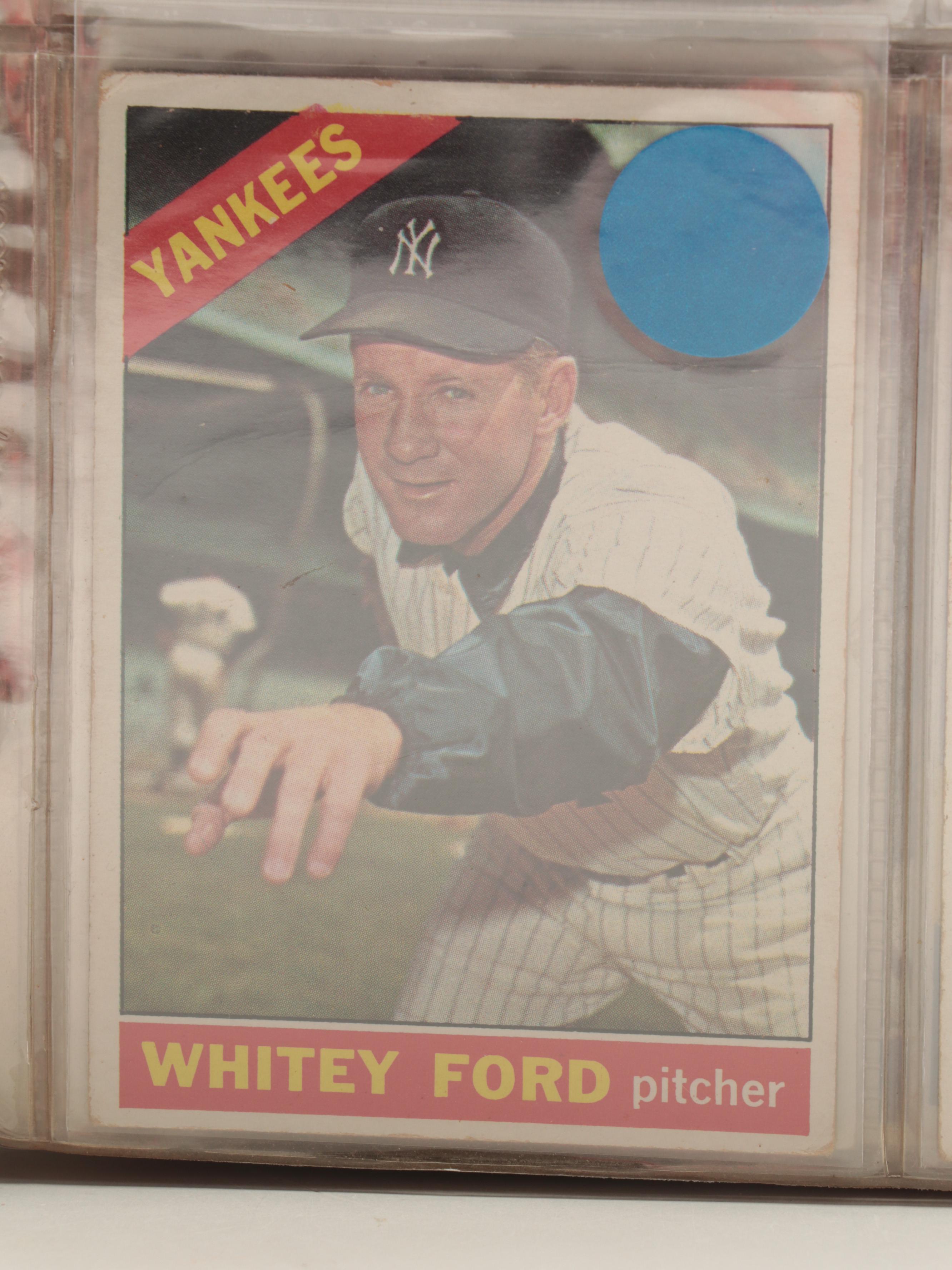 1966 Topps Baseball Cards Including #1–410 and High Numbers, Mantle ...