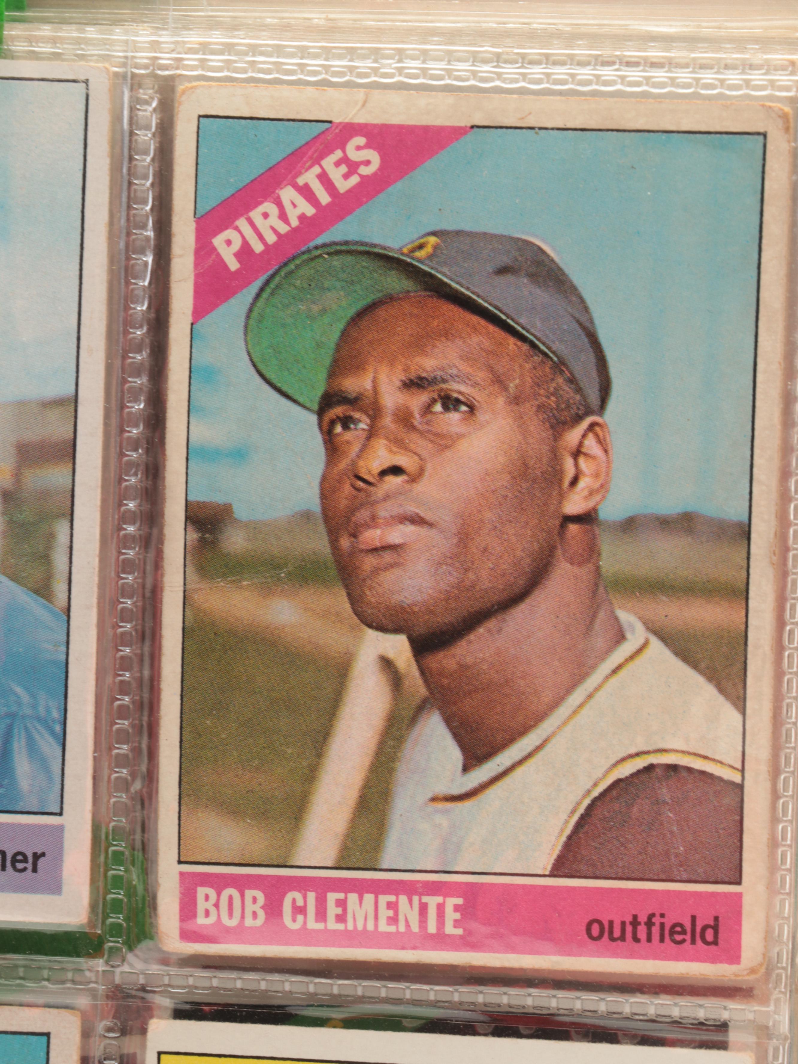 1966 Topps Baseball Cards Including #1–410 and High Numbers, Mantle ...