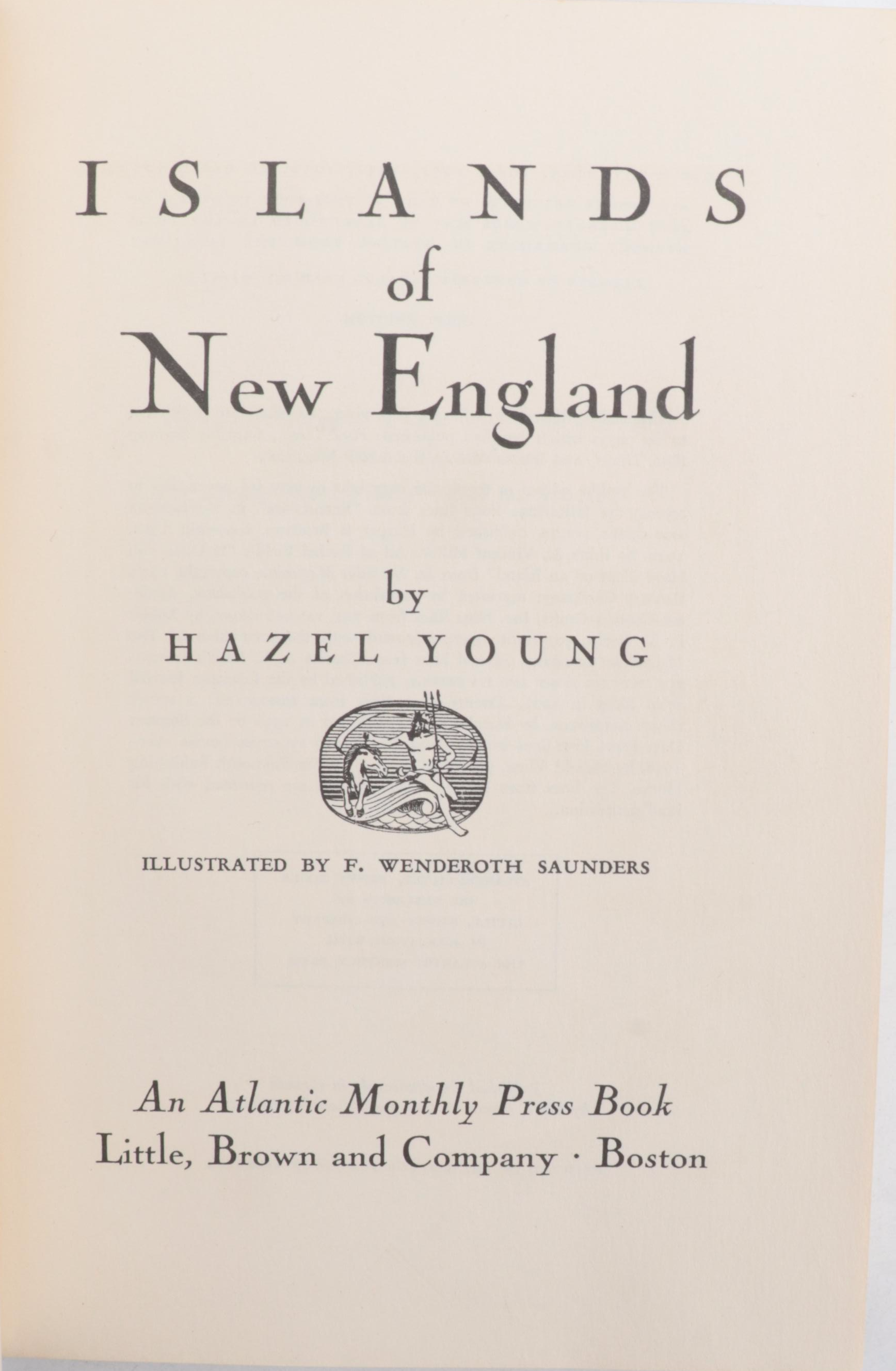 First Edition "Islands of New England" by Hazel Young and More | EBTH