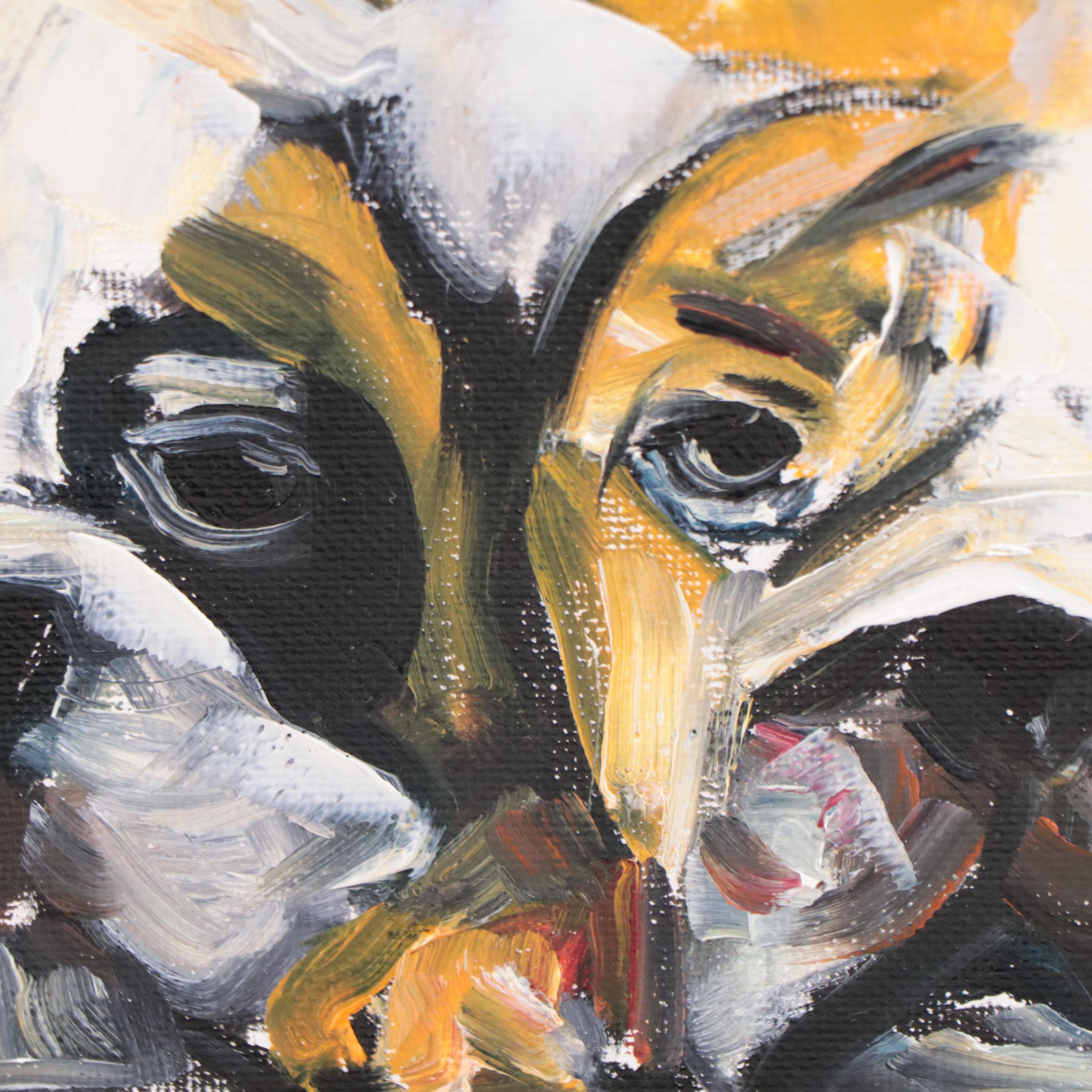José M. Lima Oil Painting of Dogs, 2022 | EBTH