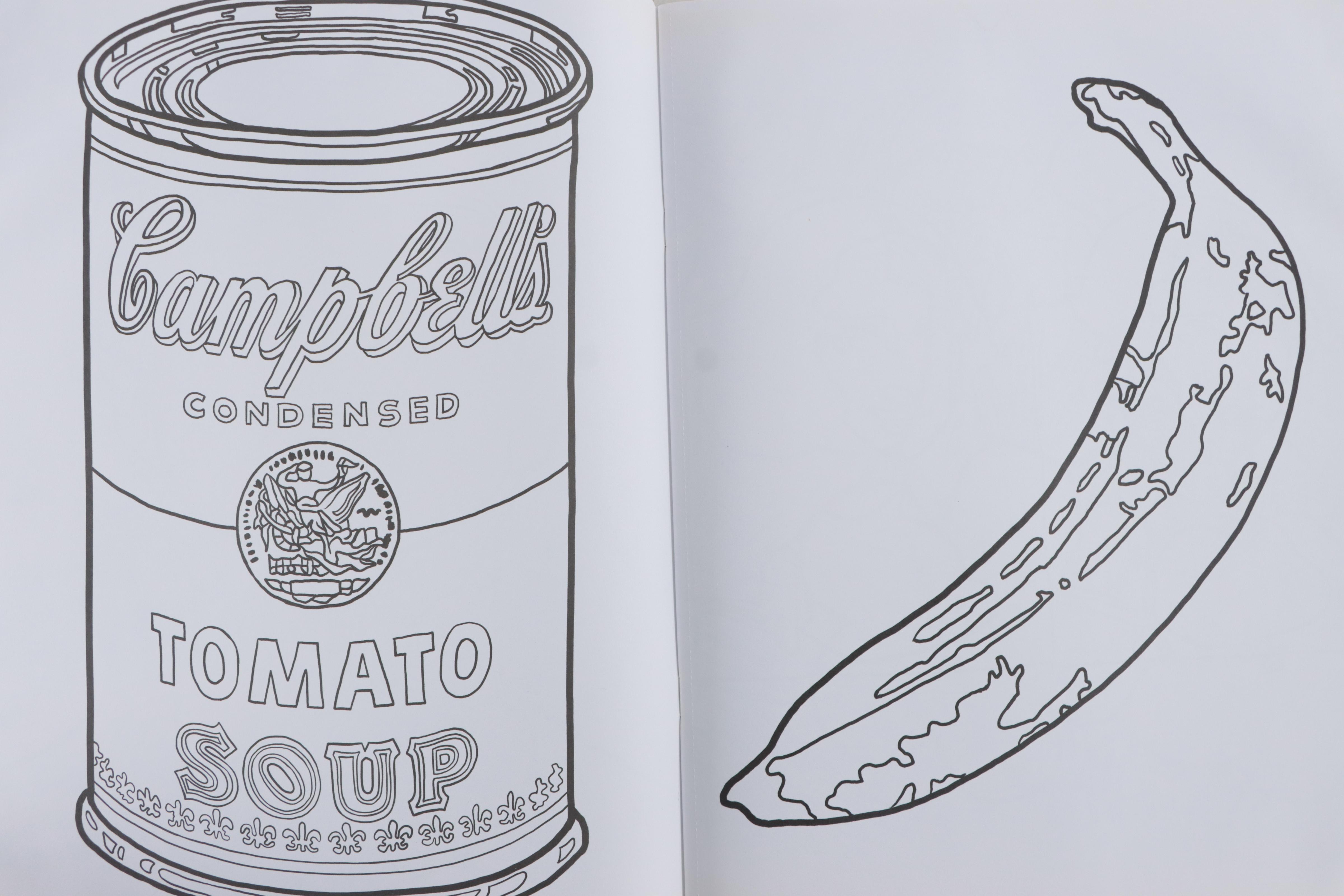 "Andy Warhol Coloring Book," 2016 | EBTH