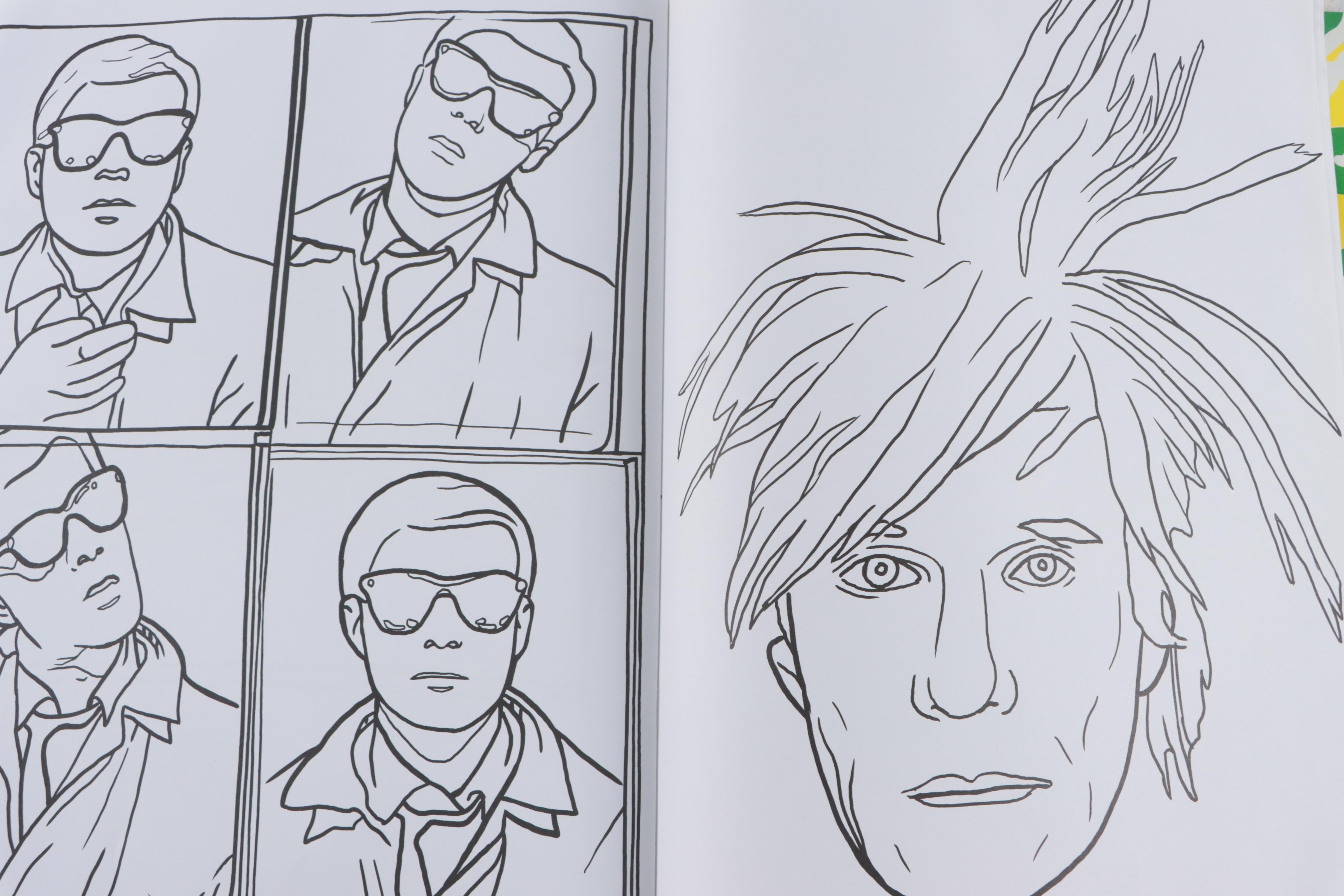 "Andy Warhol Coloring Book," 2016 | EBTH