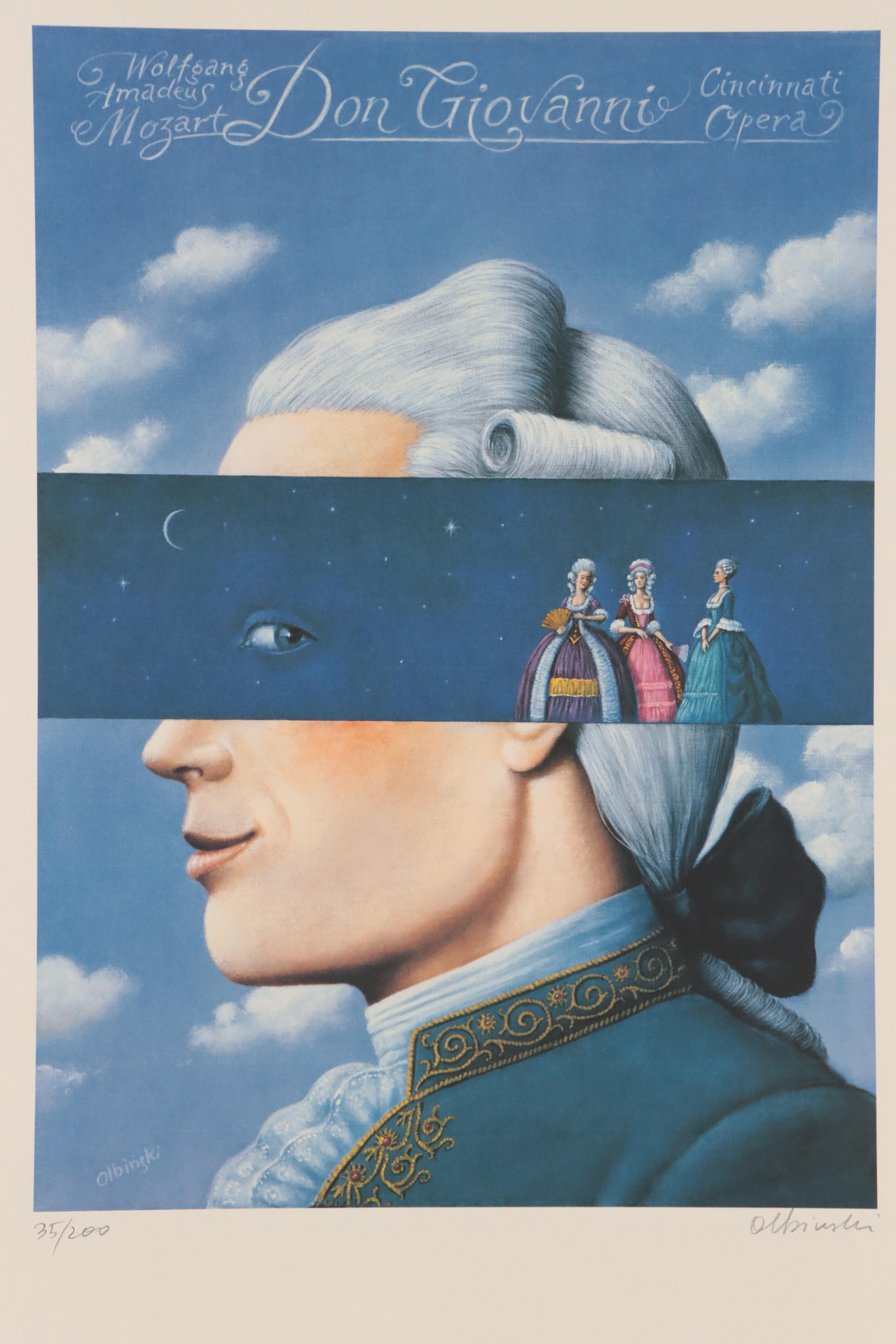 Rafal Olbinski Offset Lithograph Posters of World Famous Operas | EBTH