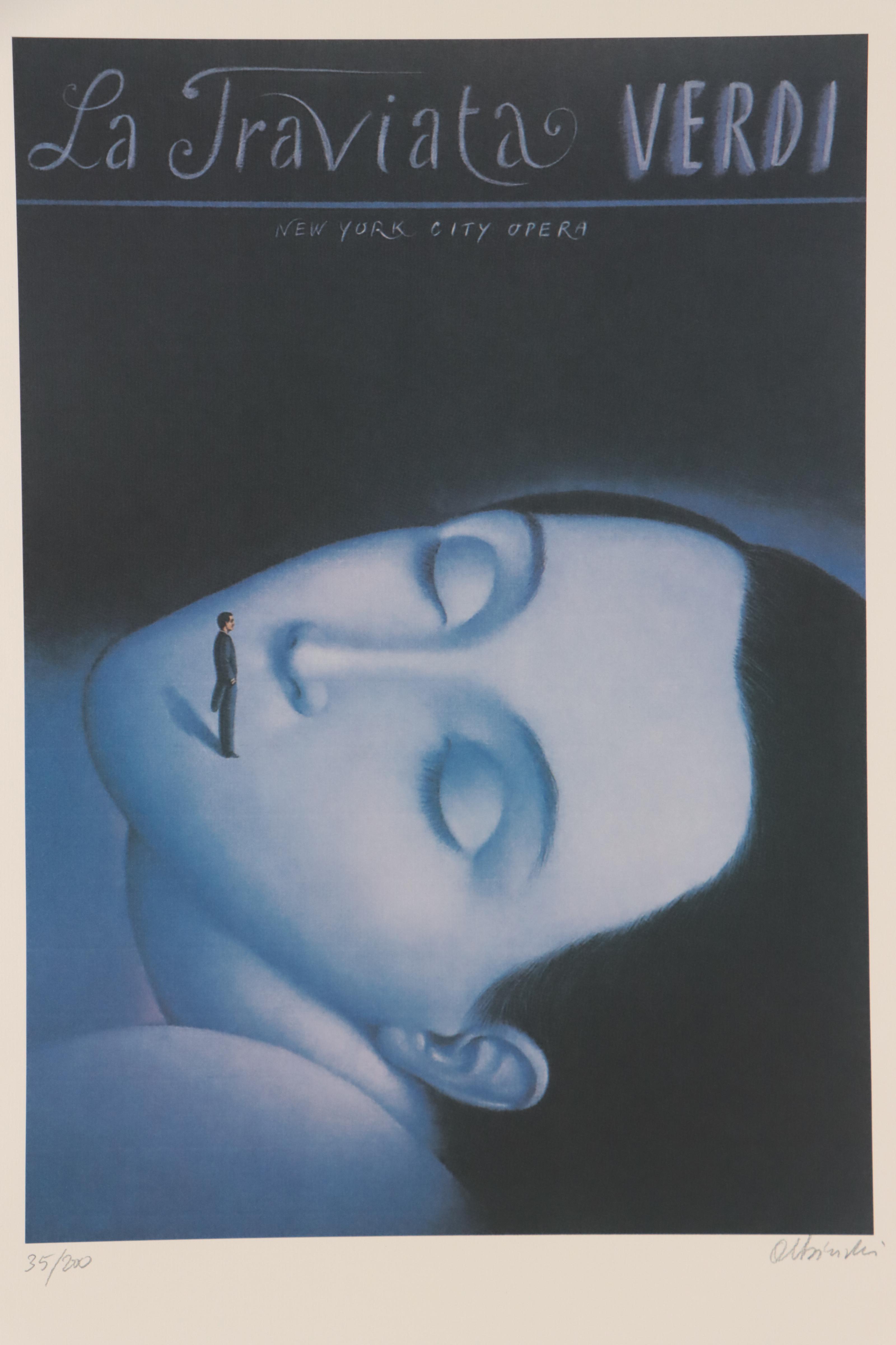 Rafal Olbinski Offset Lithograph Posters of World Famous Operas | EBTH