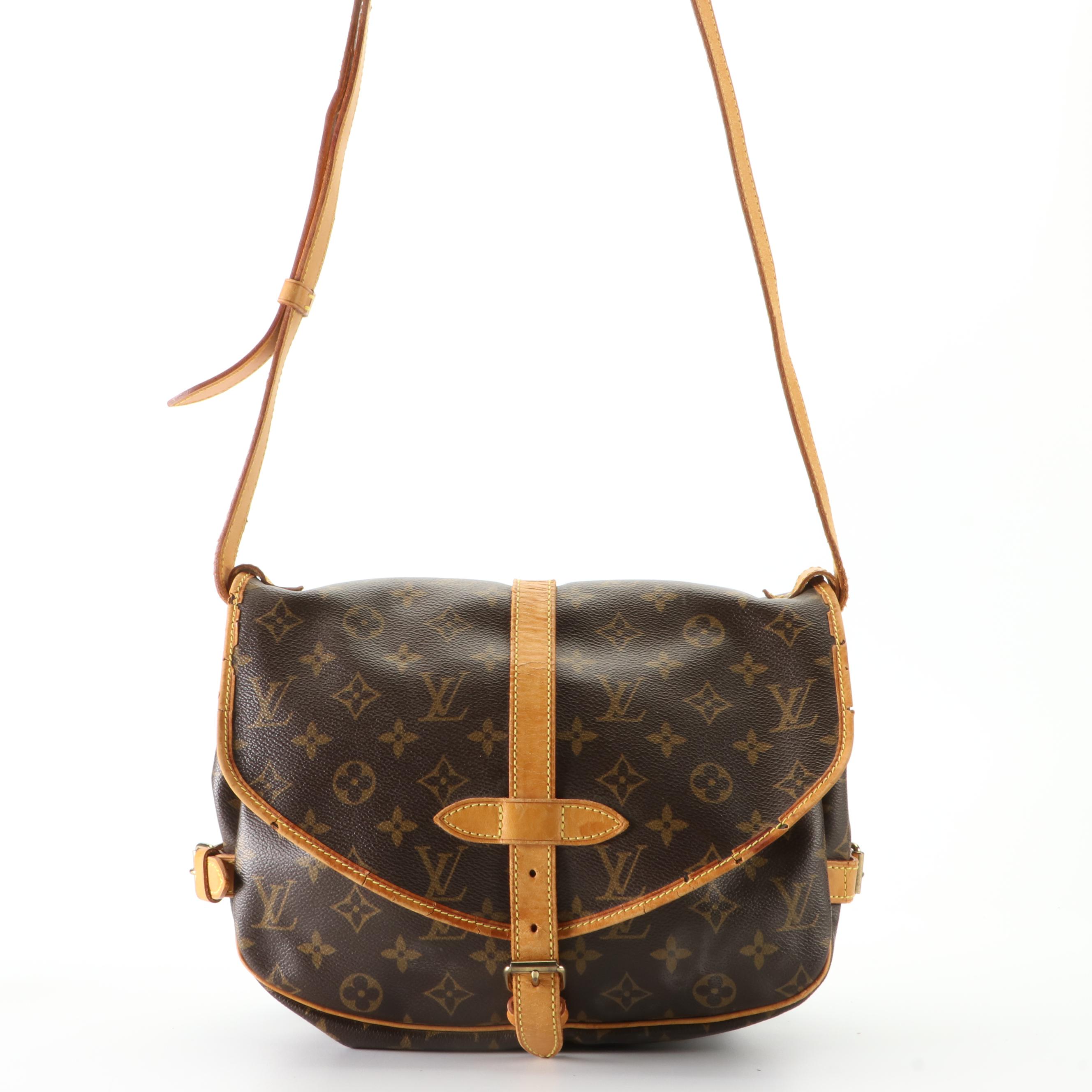Louis Vuitton Samur 30 in Monogram Canvas and Vachetta Leather | EBTH