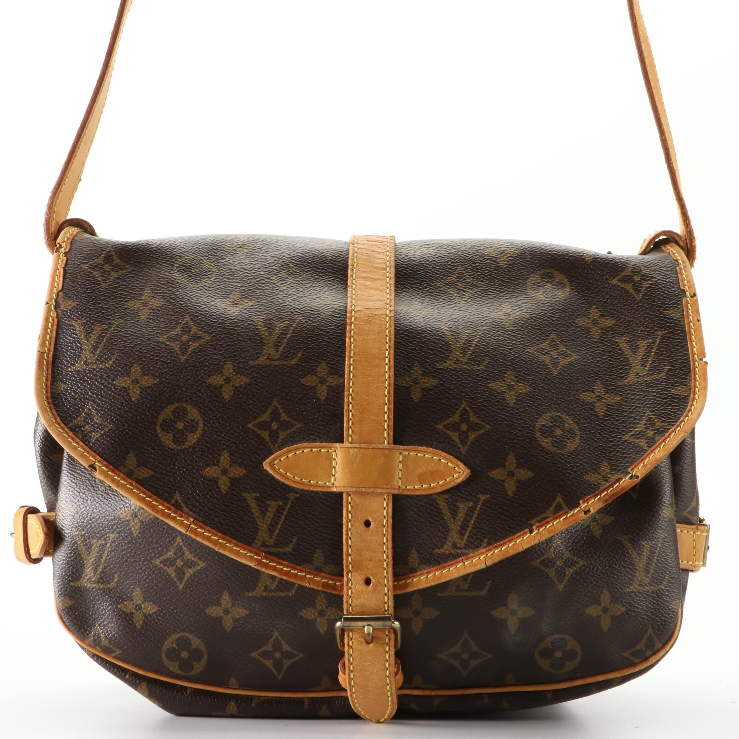 Louis Vuitton Samur 30 in Monogram Canvas and Vachetta Leather | EBTH