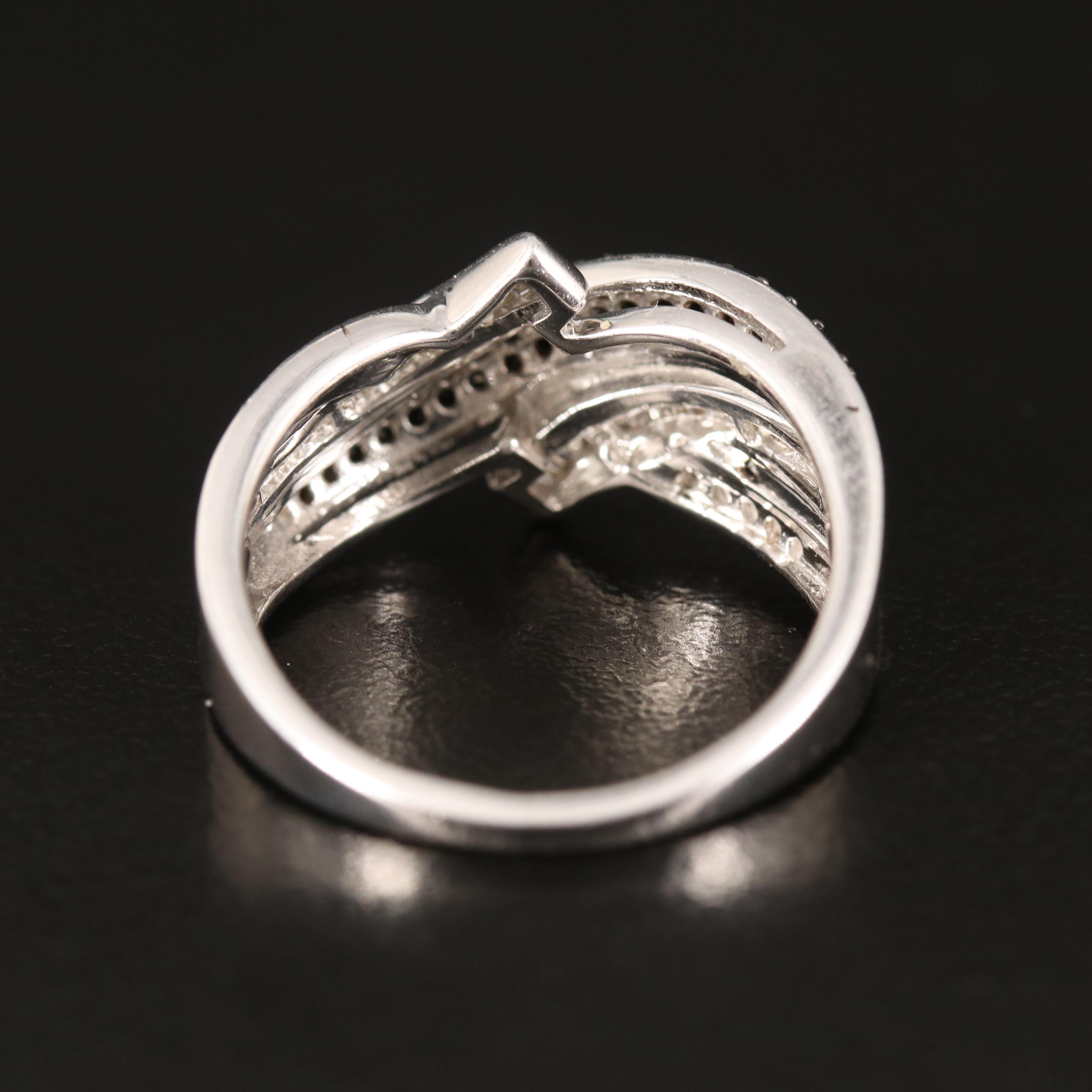 Sterling Diamond Ring | EBTH