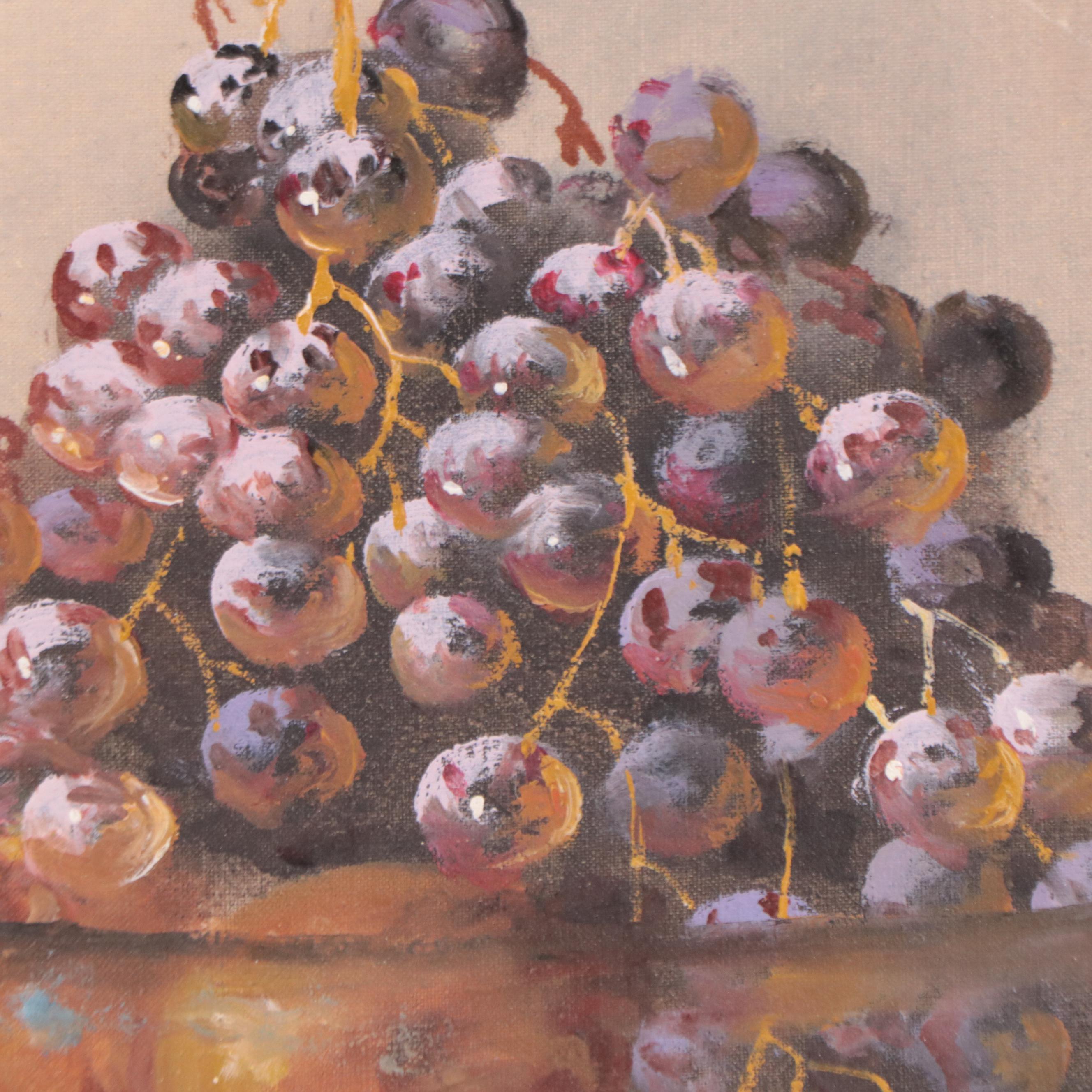 Nazareno Conte Oil Painting of Still Life | EBTH