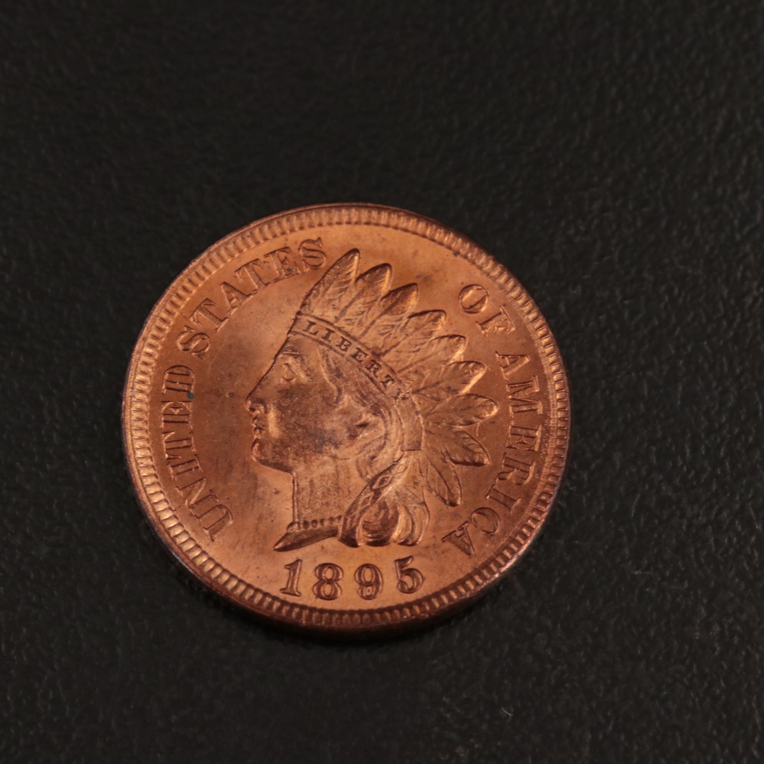Uncirculated 1895 Indian Head Cent | EBTH