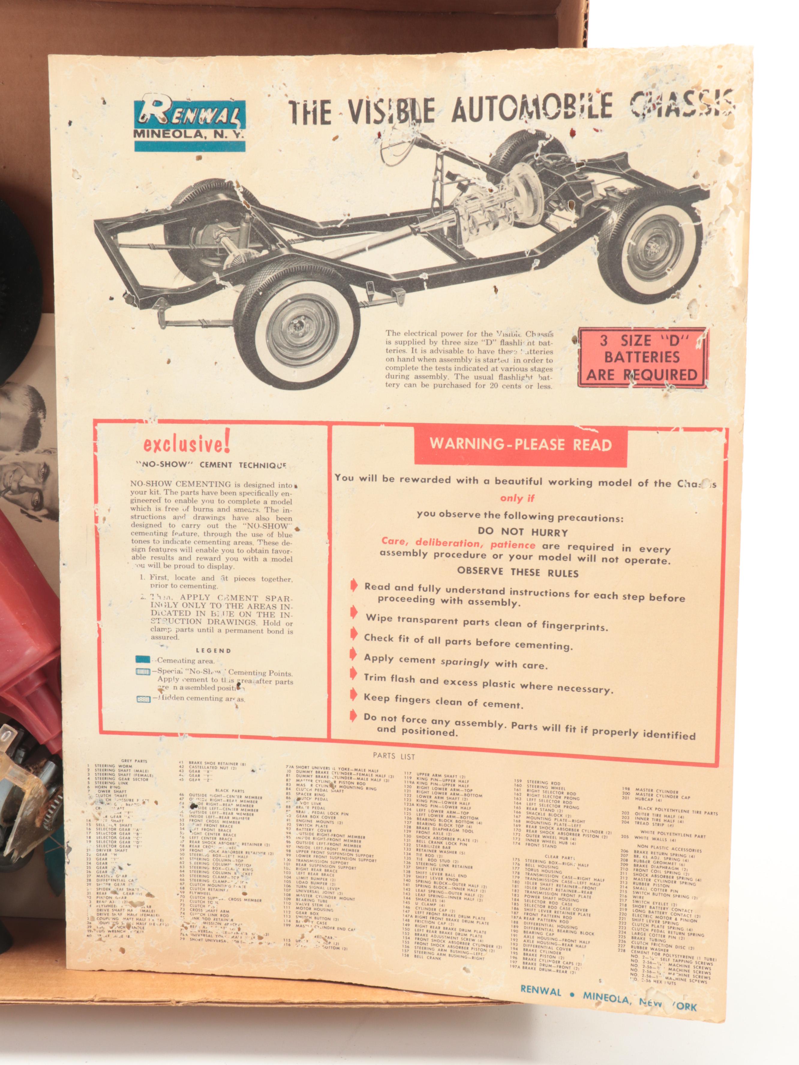 Renewal Products Visible Automobile Chassis Assembly Kit | EBTH