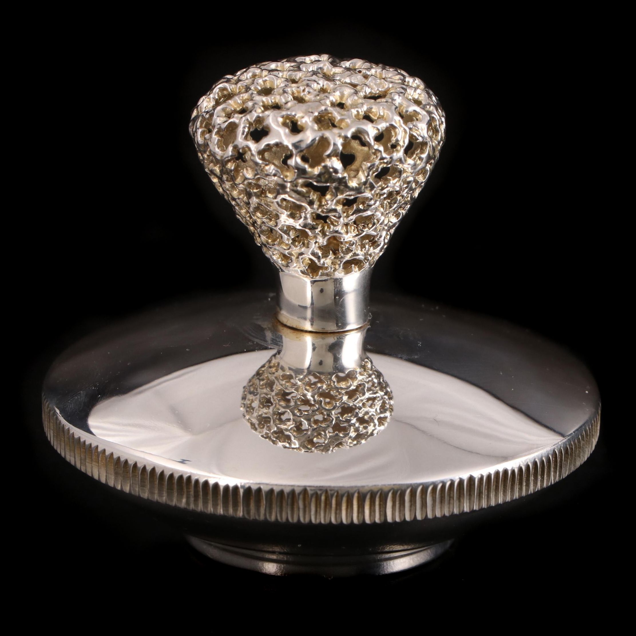 Stuart Devlin Sterling Silver Perfume Bottle, 1982 | EBTH