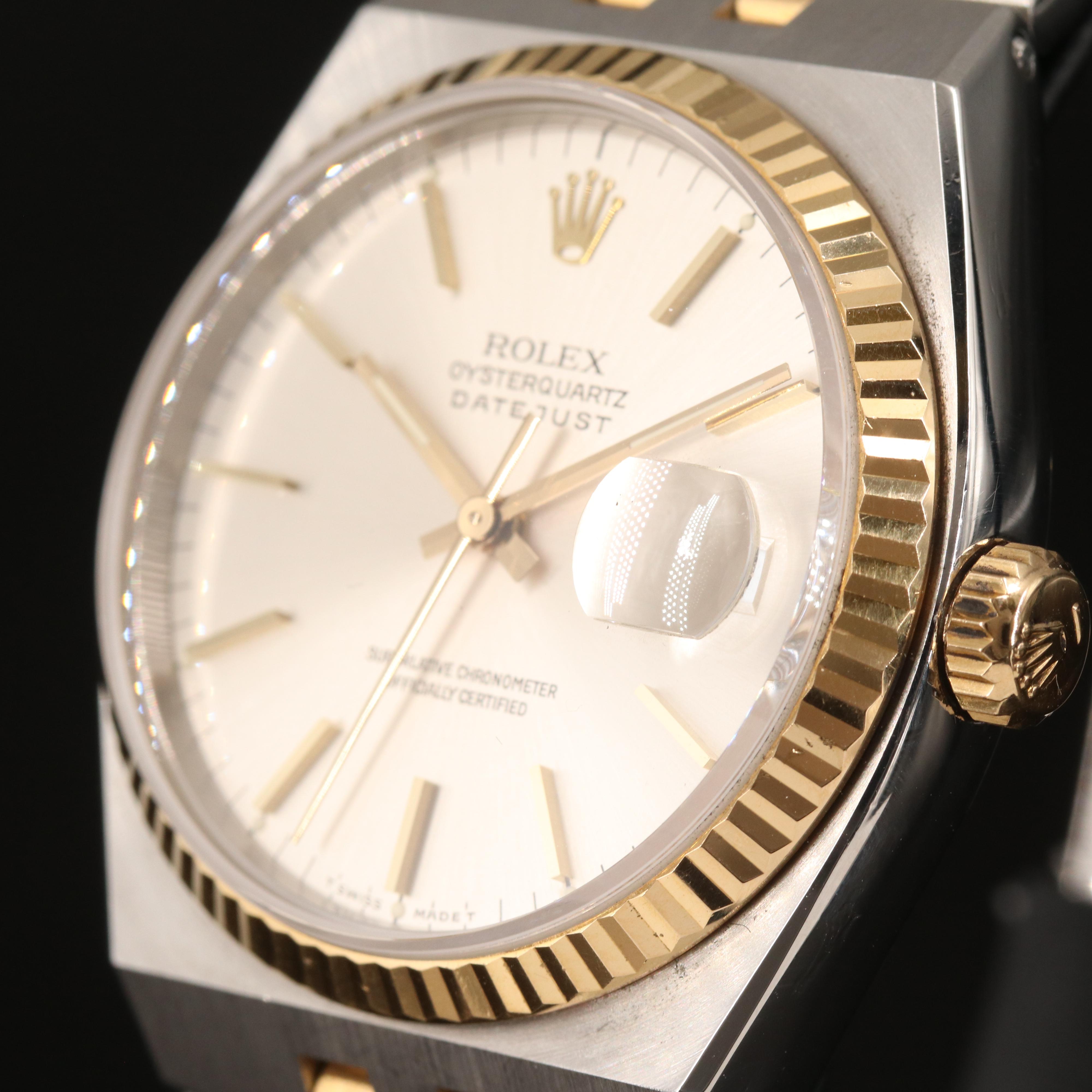 1988 Rolex Oyster Quartz Datejust Wristwatch | EBTH