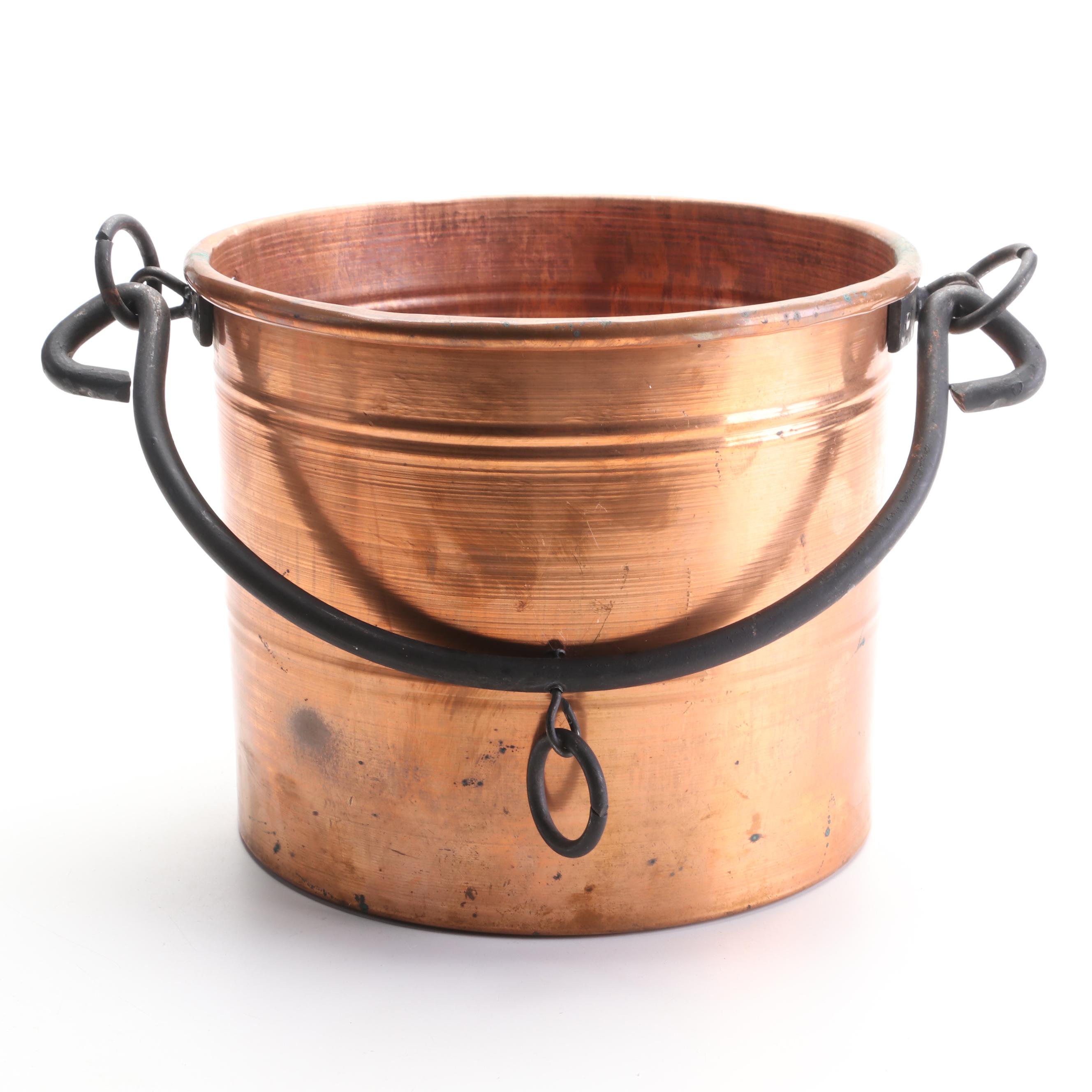 Copper and Iron Pail | EBTH