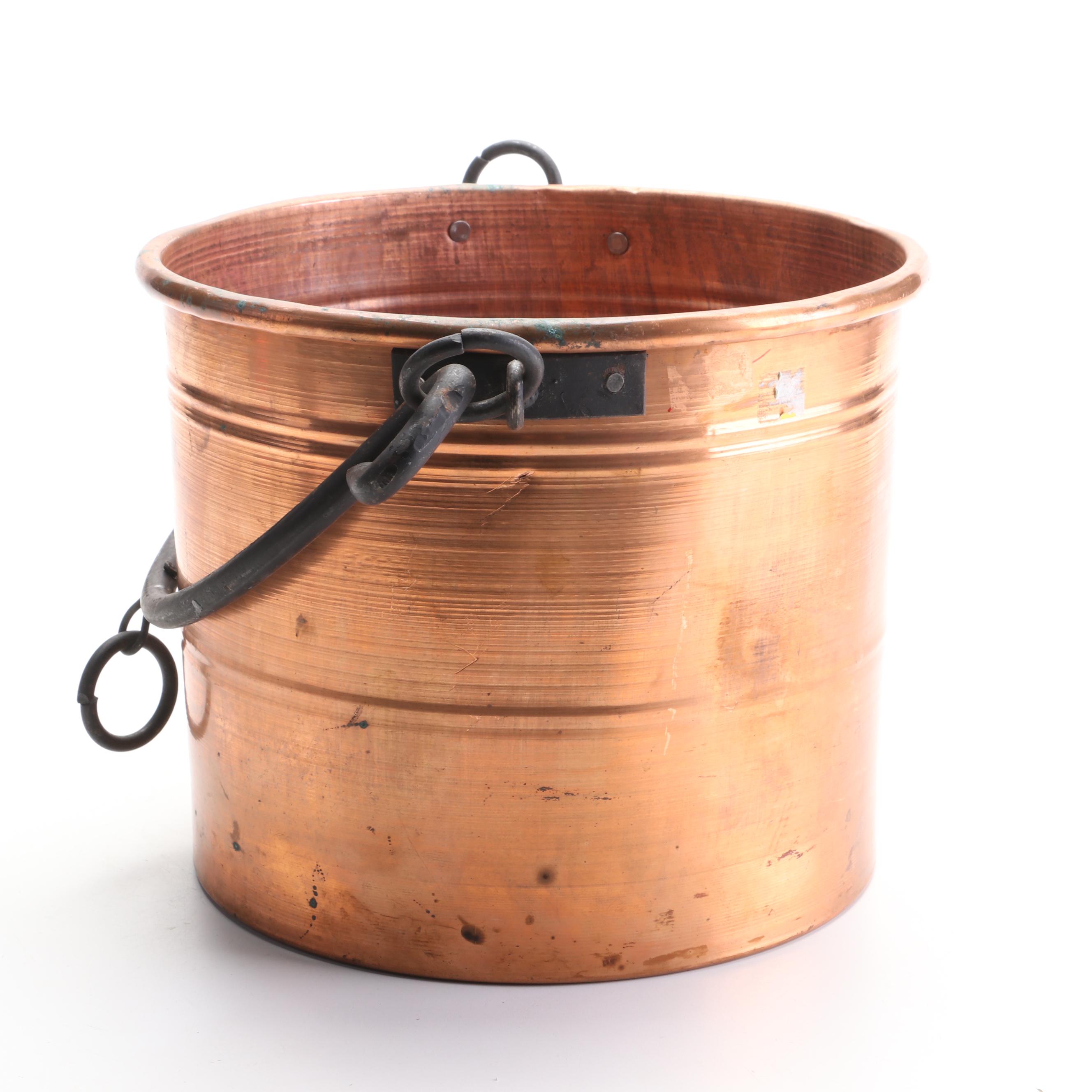 Copper and Iron Pail | EBTH