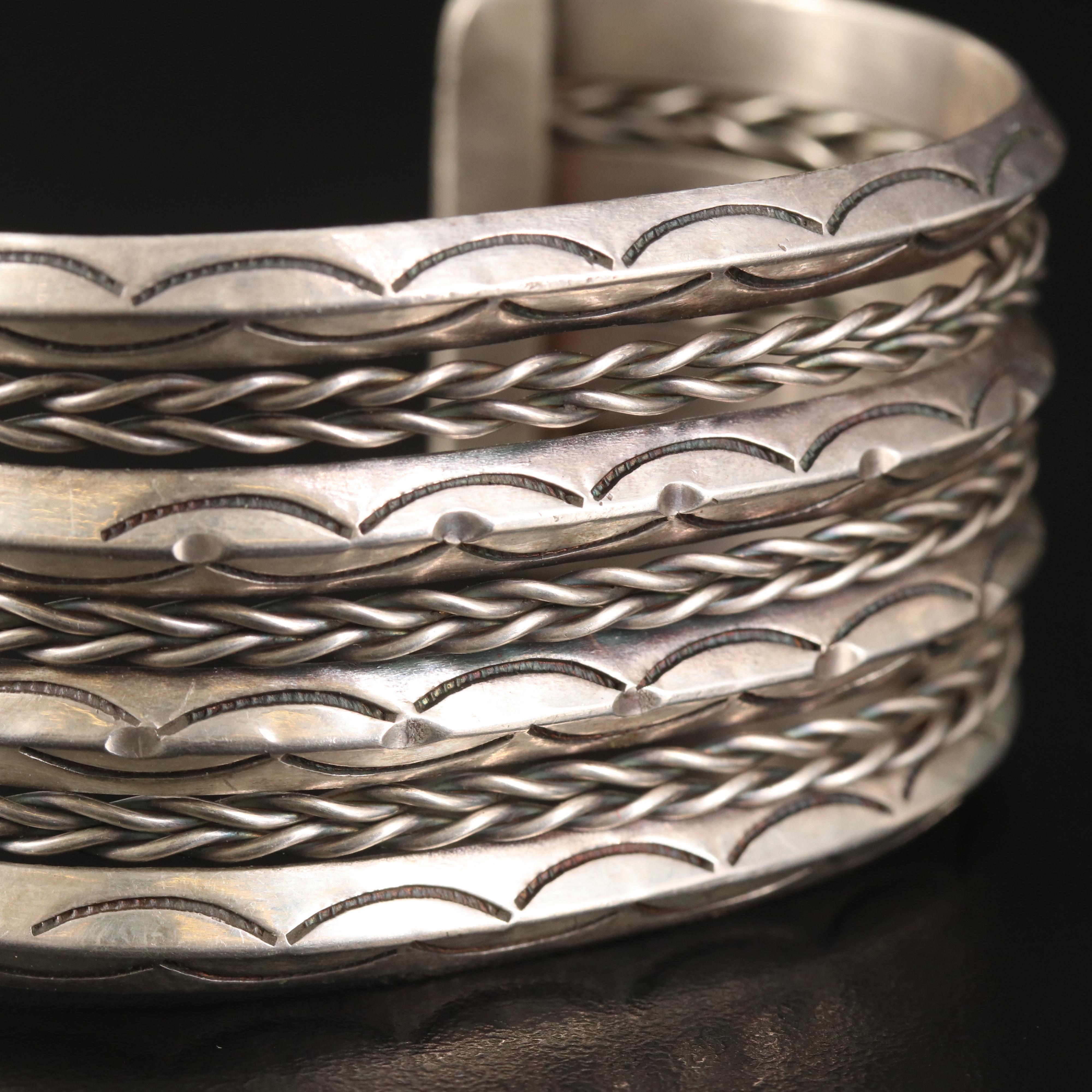 Sterling Multi-Row Cuff | EBTH