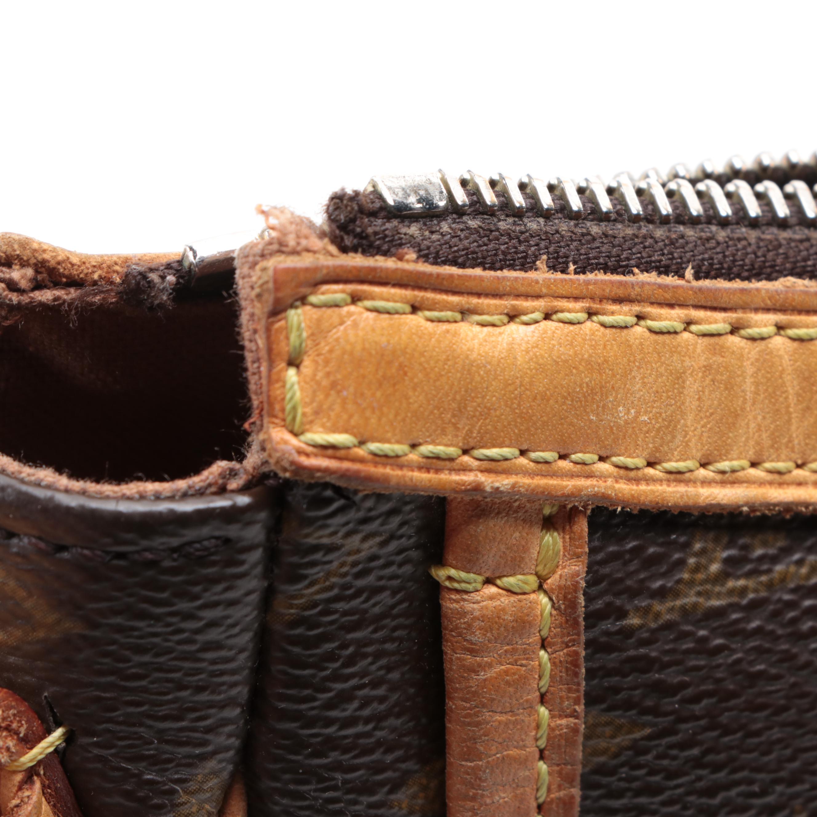 Louis Vuitton Tulum GM Shoulder Bag in Monogram Canvas and Vachetta ...